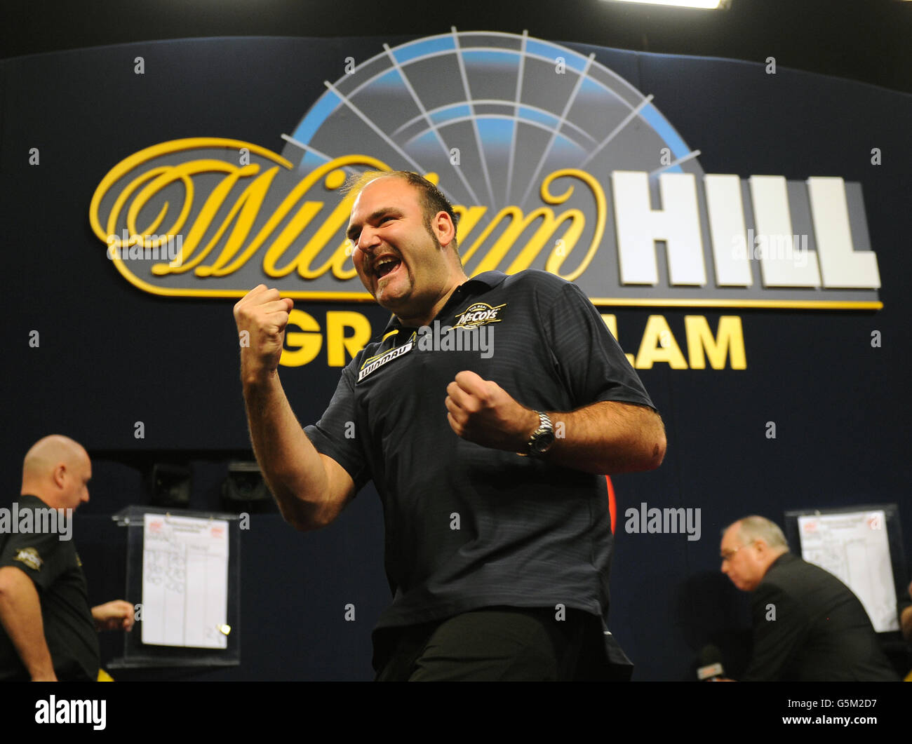 Darts - Grand Slam of Darts - Wolverhampton Civic Hall. Scott Waites ...
