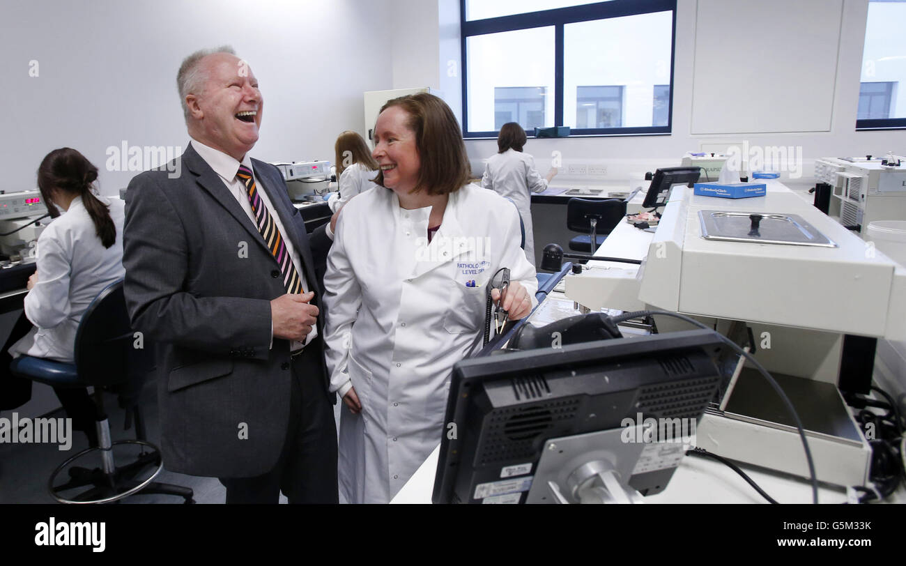 New Southern General Laboratory visit Stock Photo - Alamy