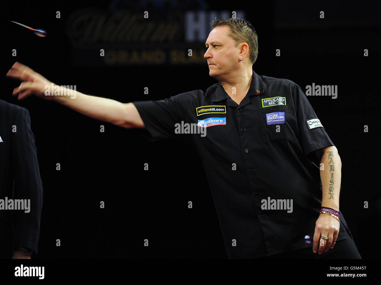 Darts - Grand Slam of Darts - Wolverhampton Civic Hall Stock Photo - Alamy
