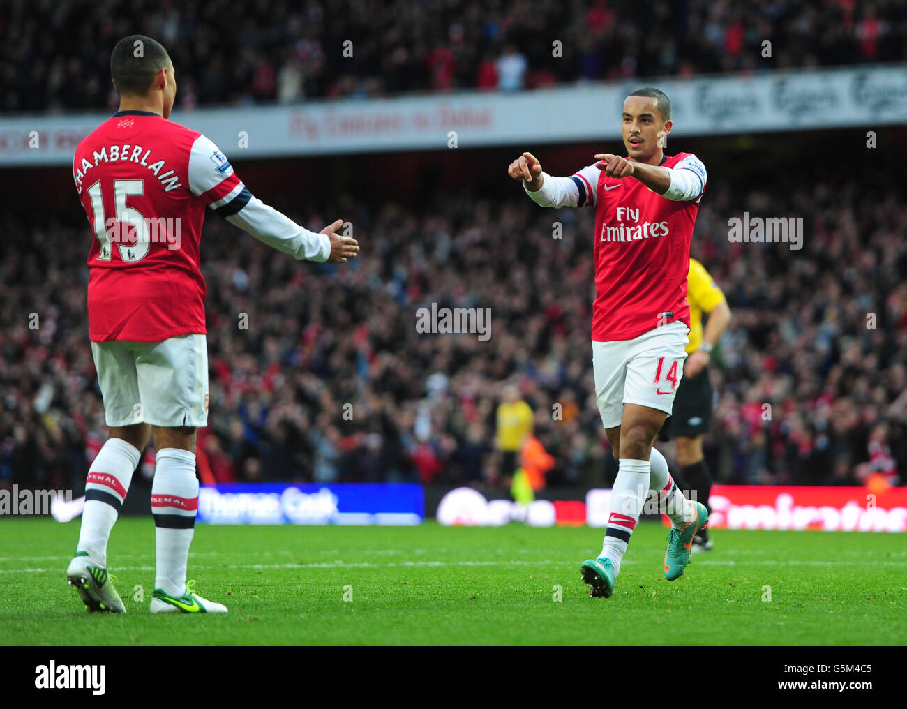 Tottenham goal against arsenal hi-res stock photography and images - Alamy