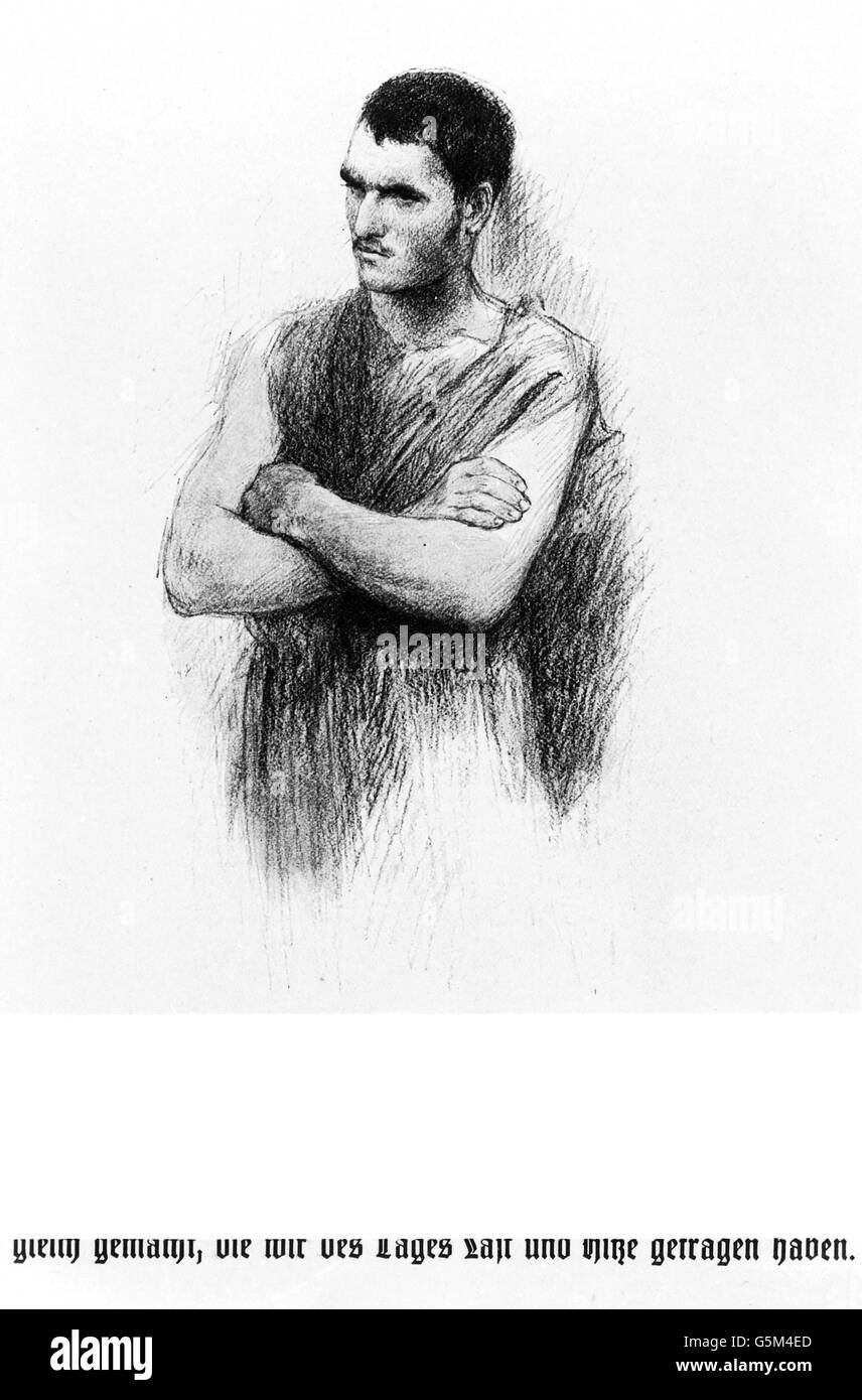 Gleichnis aus dem Neuen Testament der Bibel. Parable of Jesus from the ...