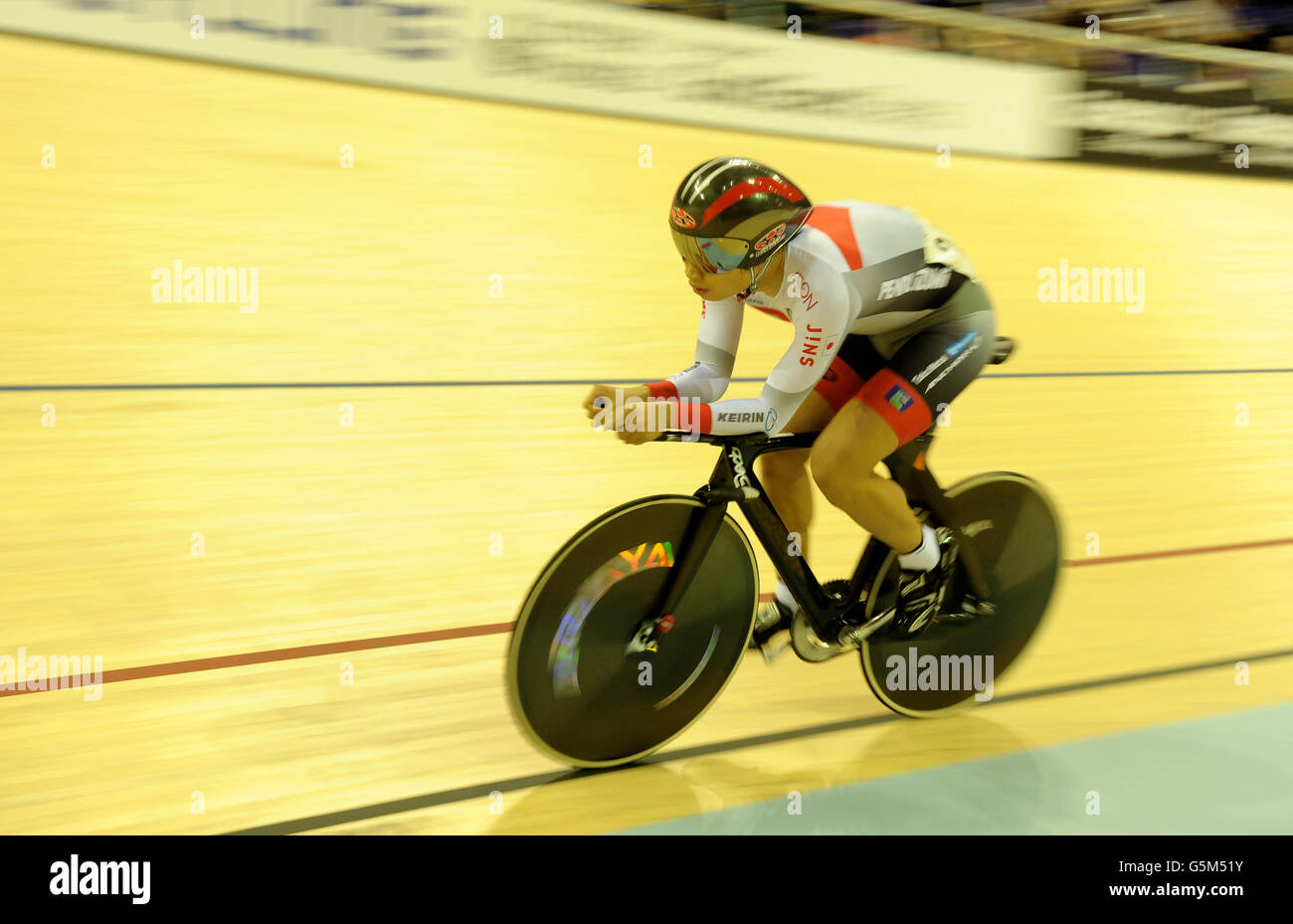 Cycling - UCI Track Cycling World Cup - Day Two - Emirates Arena Stock ...