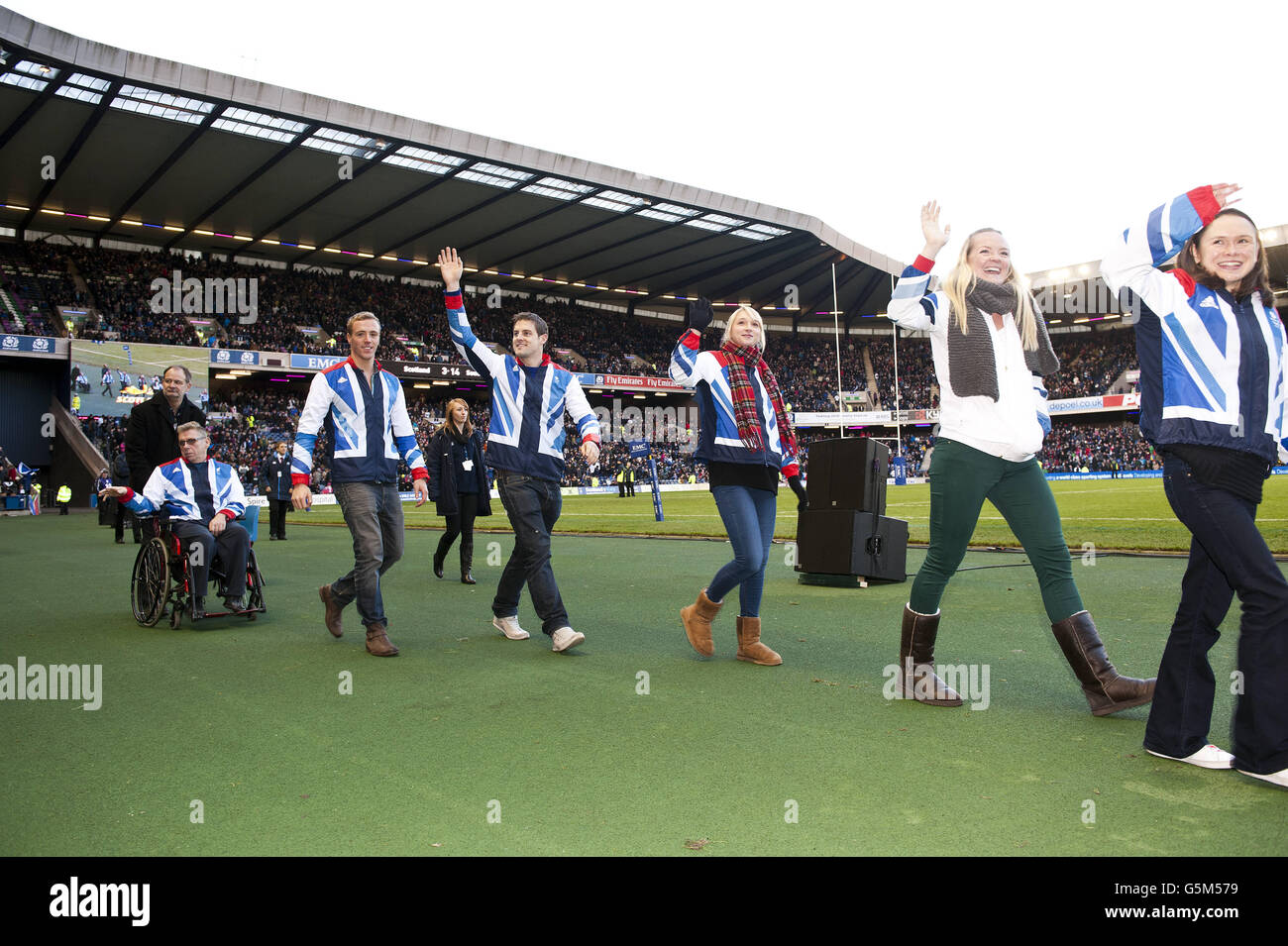 Rugby Union - EMC Test - Scotland v South Africa - Murrayfield ...