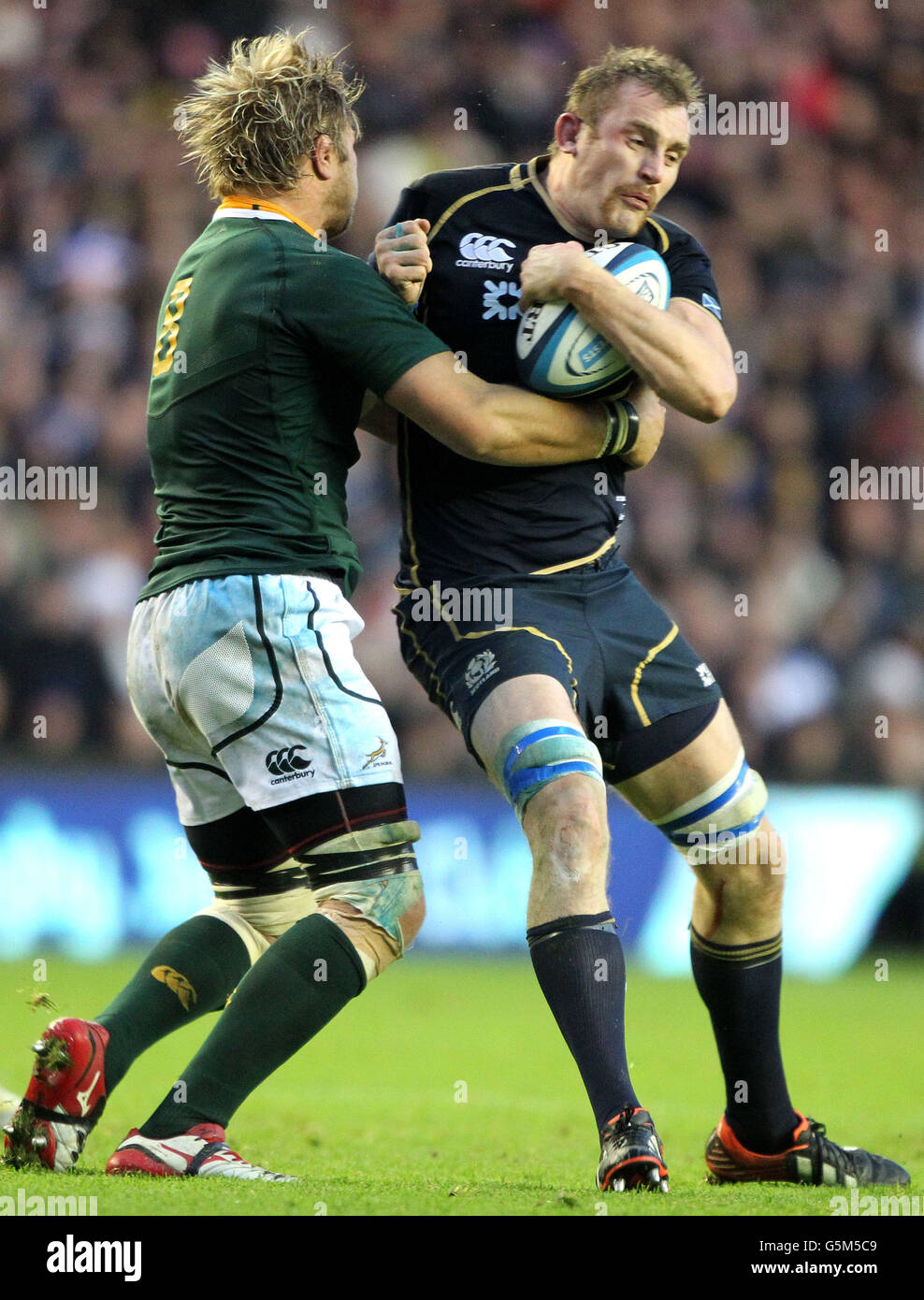 Rugby Union - EMC Test - Scotland v South Africa - Murrayfield ...