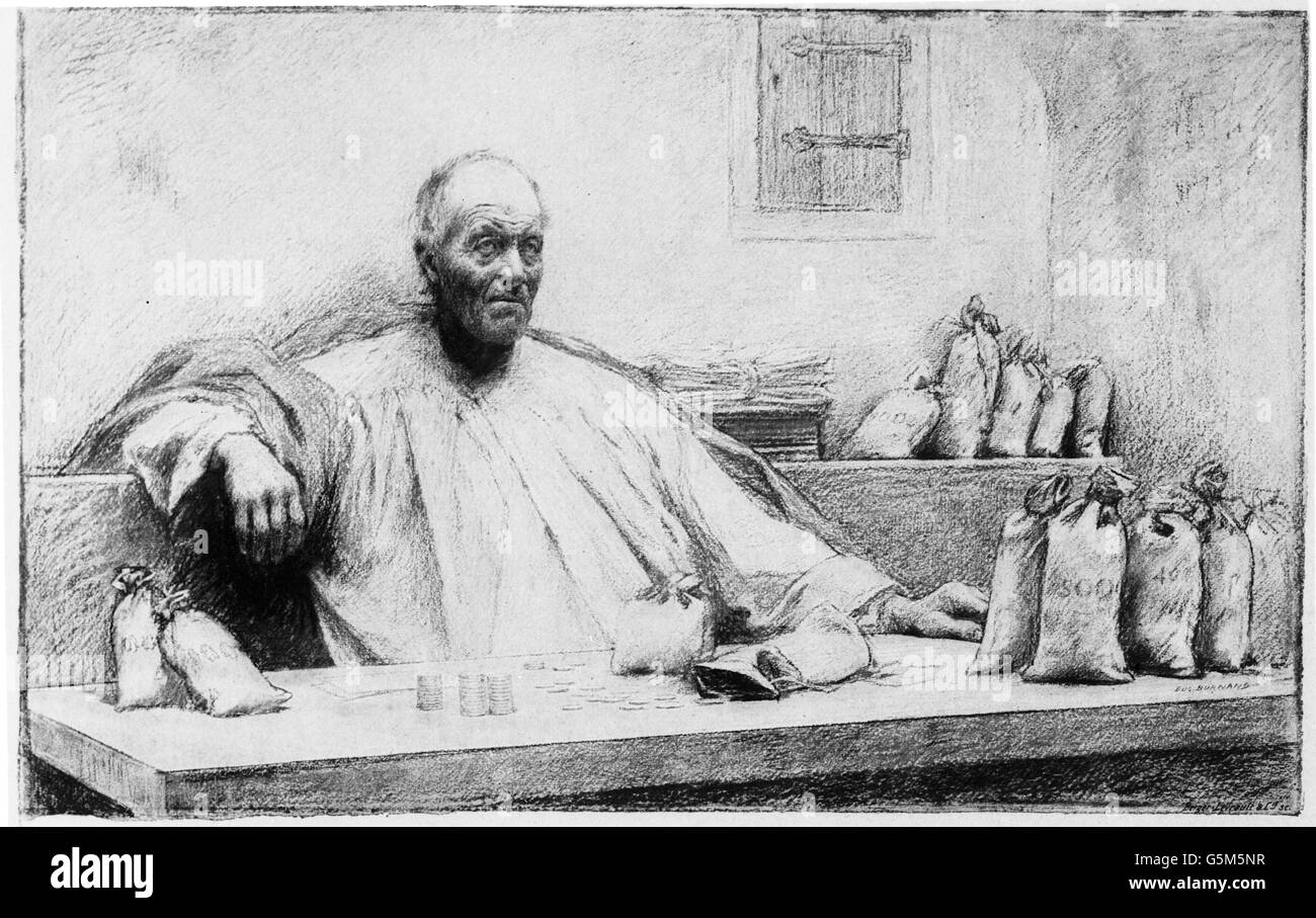 Gleichnis aus dem Neuen Testament der Bibel. Parable of Jesus from the ...