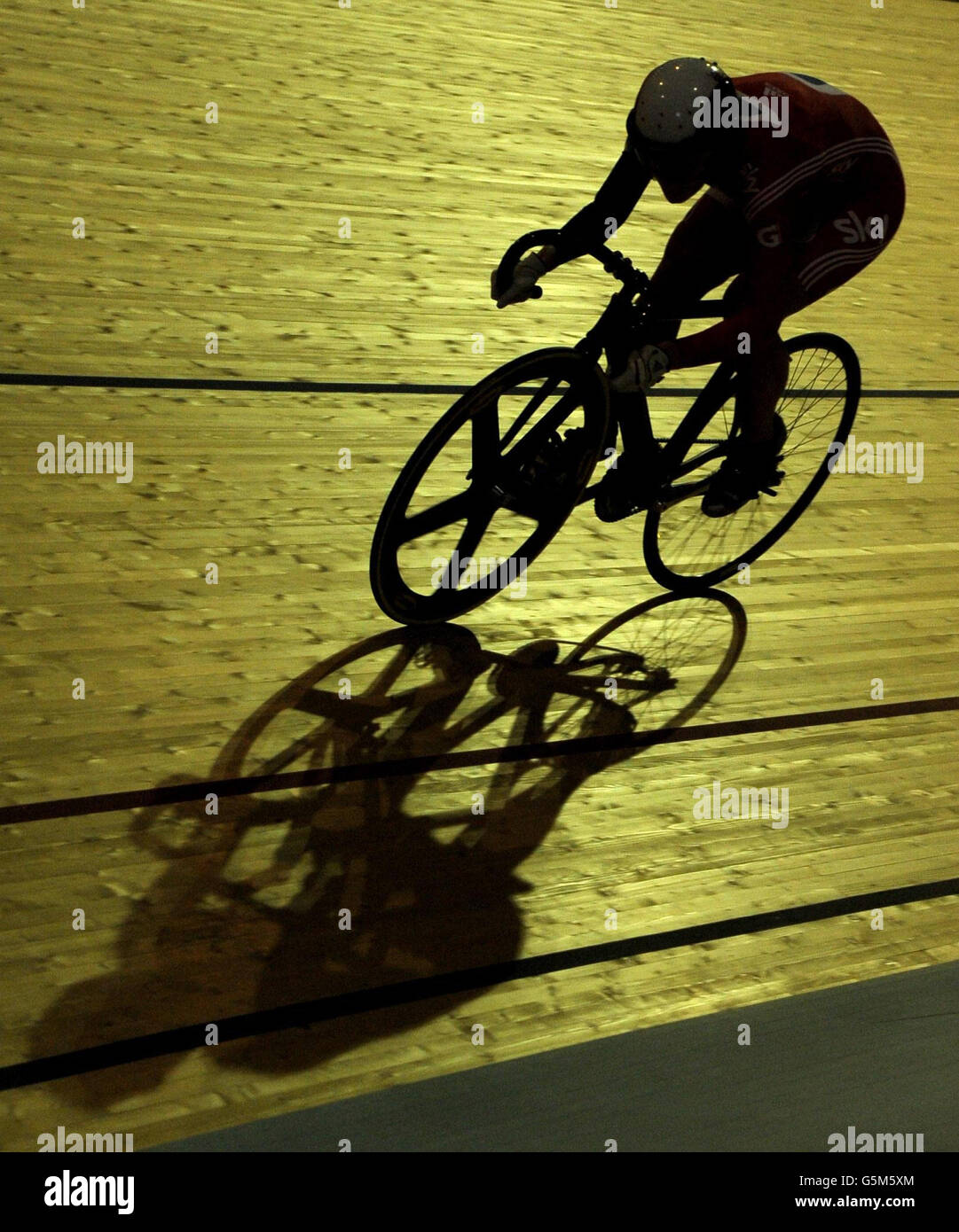 Cycling - UCI Track Cycling World Cup - Day Two - Emirates Arena Stock ...