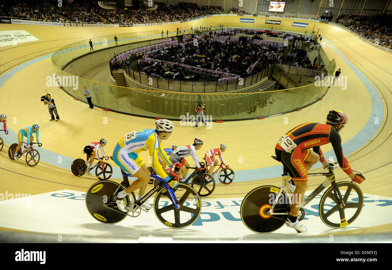 Cycling - UCI Track Cycling World Cup - Day Two - Emirates Arena Stock ...