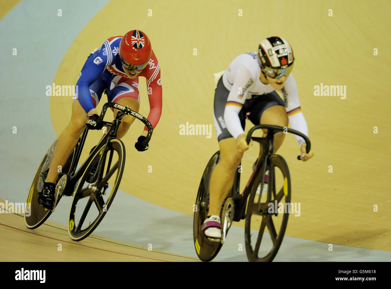 Cycling - UCI Track Cycling World Cup - Day Two - Emirates Arena Stock ...