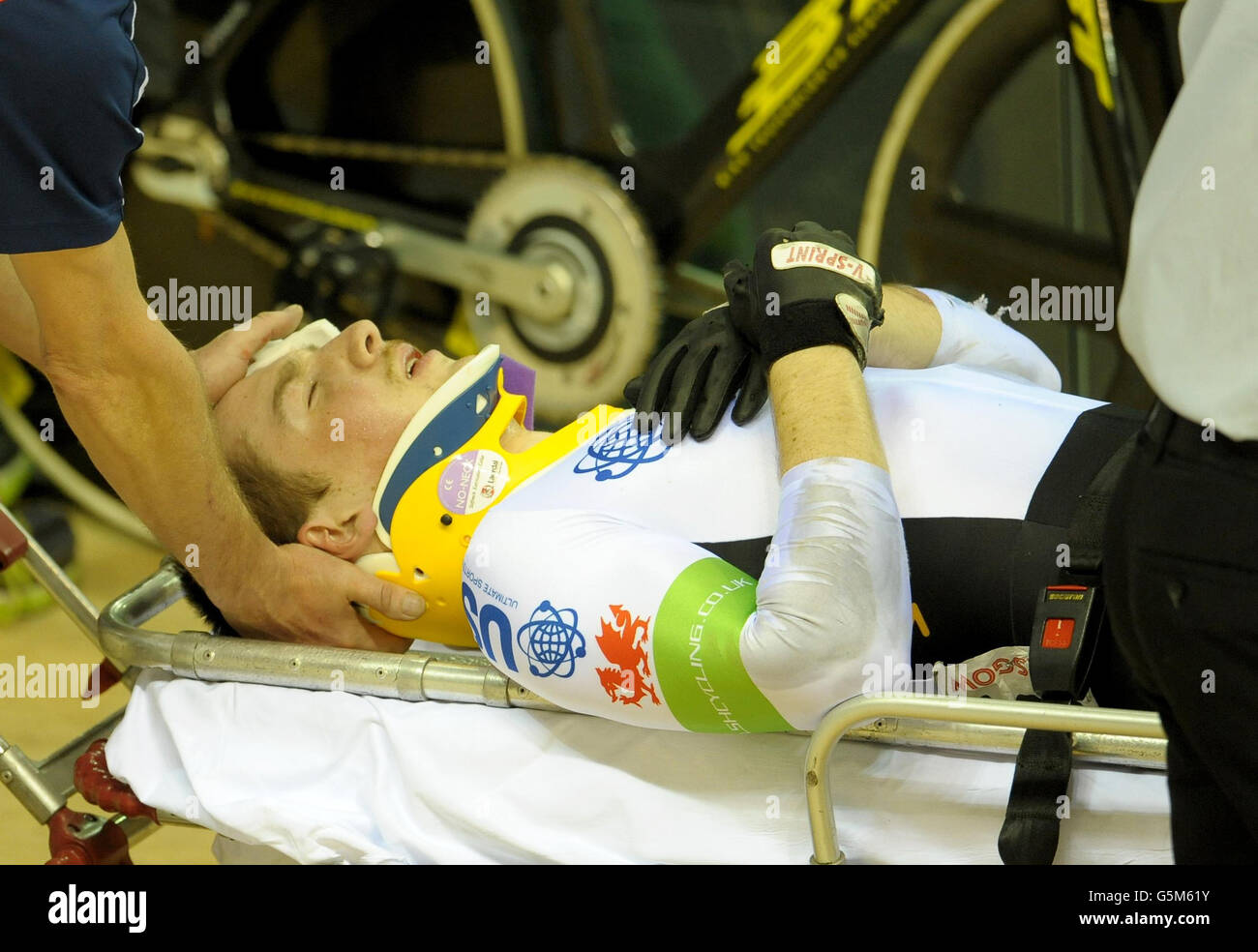 Cycling - UCI Track Cycling World Cup - Day Two - Emirates Arena Stock ...