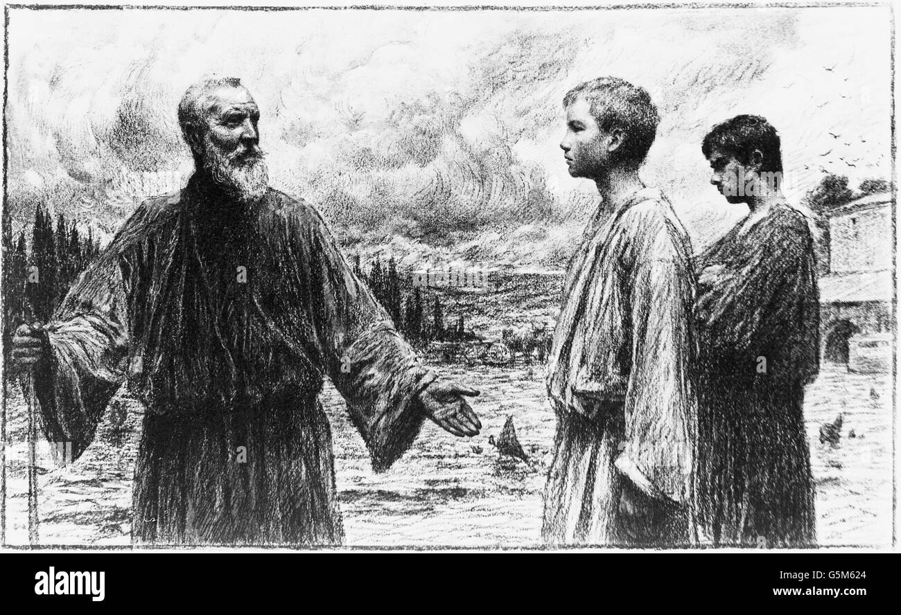 Gleichnis aus dem Neuen Testament der Bibel. Parable of Jesus from the ...