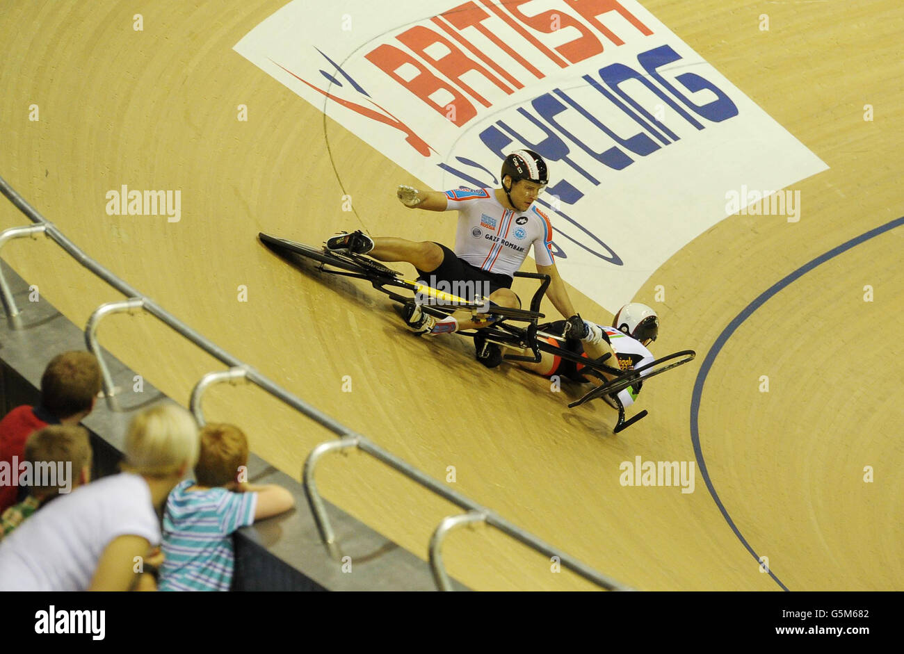 Cycling - UCI Track Cycling World Cup - Day Two - Emirates Arena Stock ...