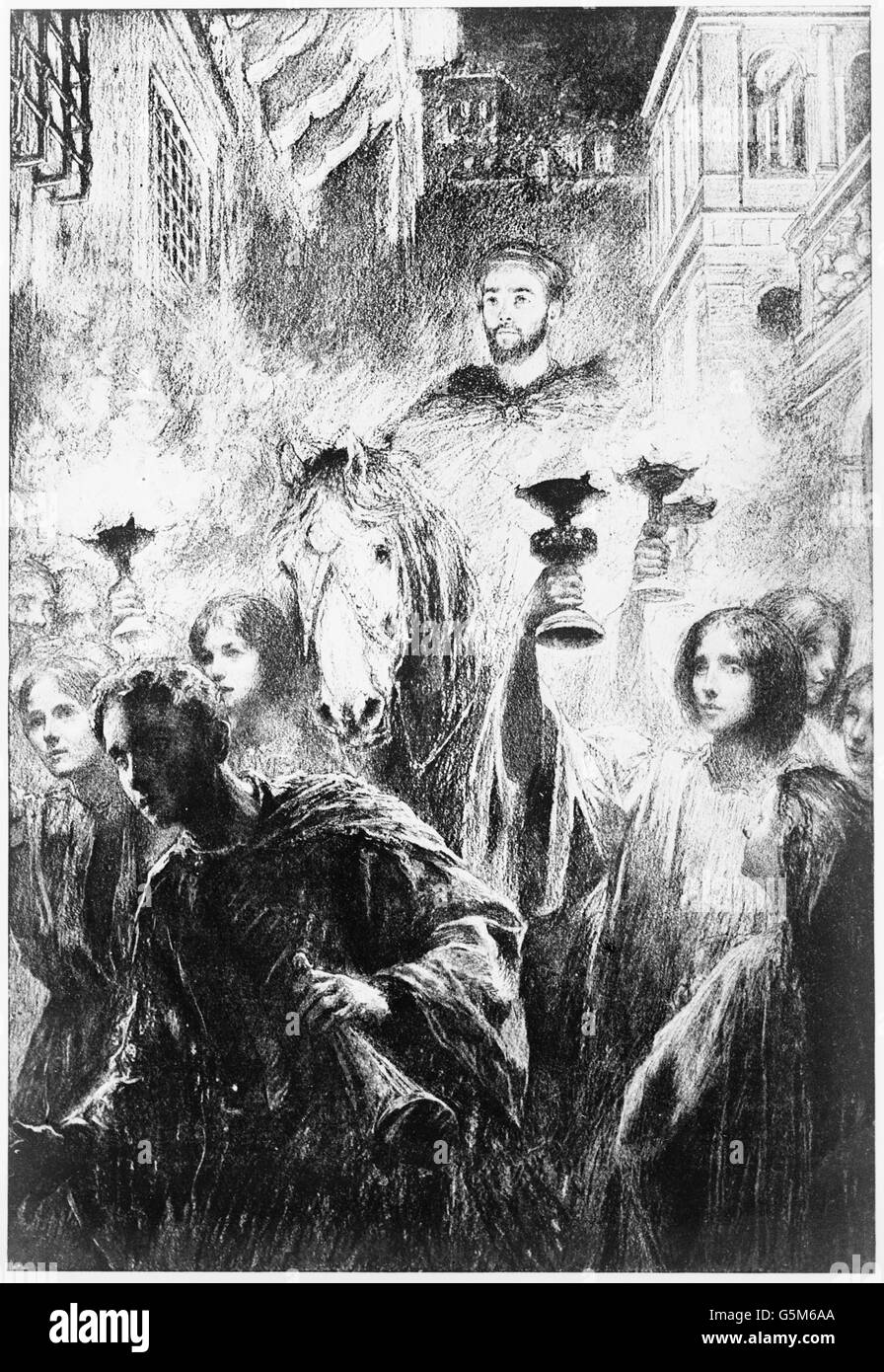 Gleichnis aus dem Neuen Testament der Bibel. Parable of Jesus from the ...