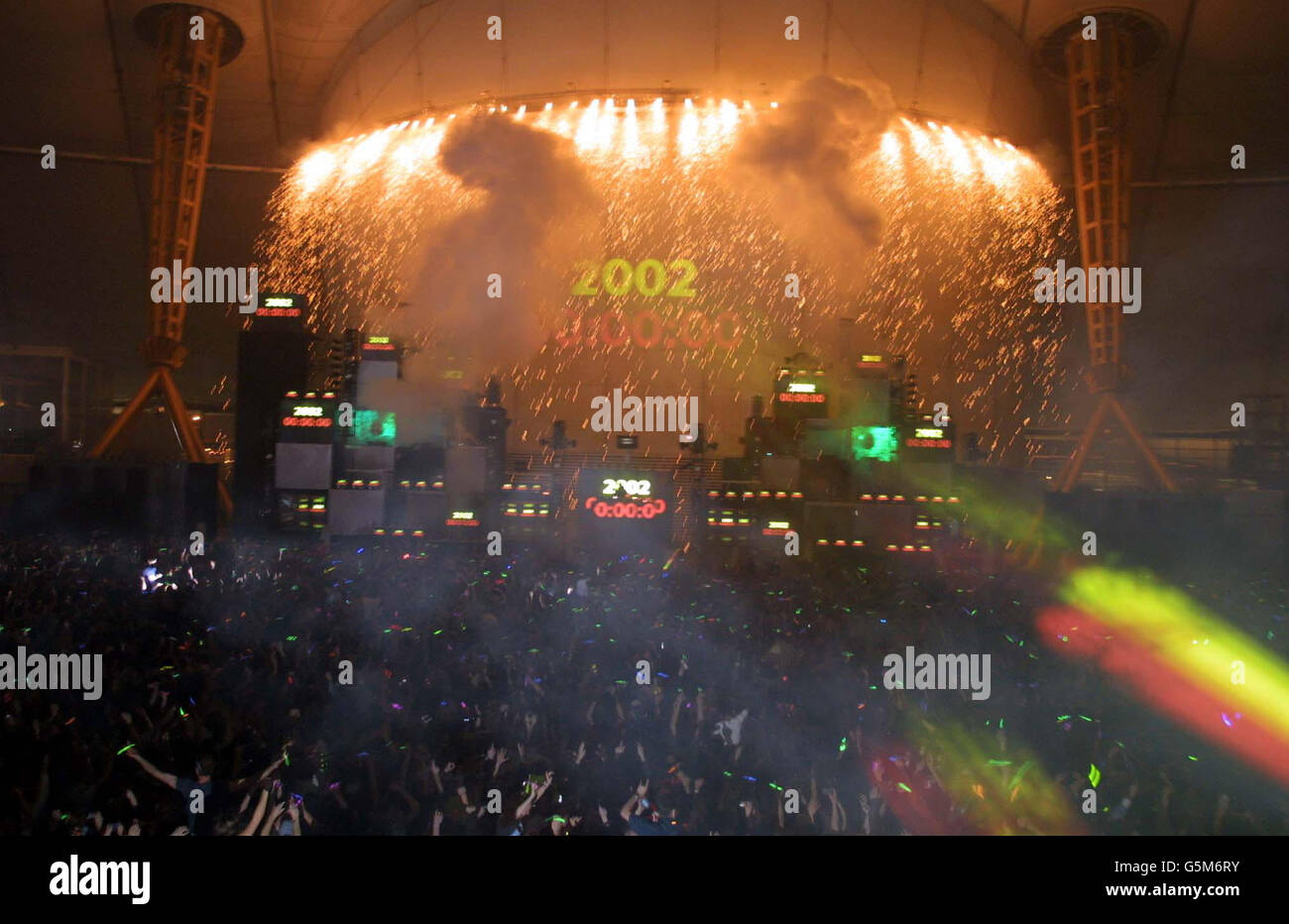 New Years Eve 2001 Stock Photo - Alamy
