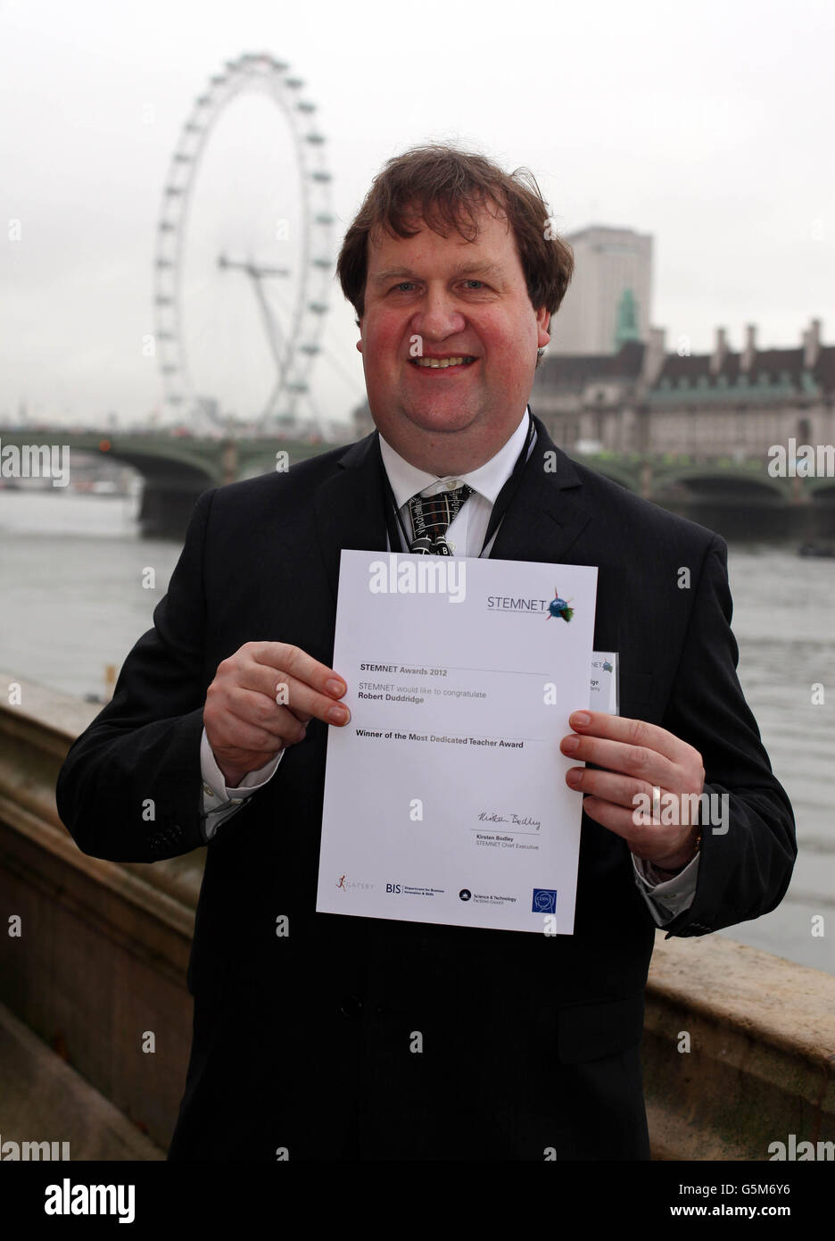 Robert duddridge from the thomas deacon academy hi-res stock ...