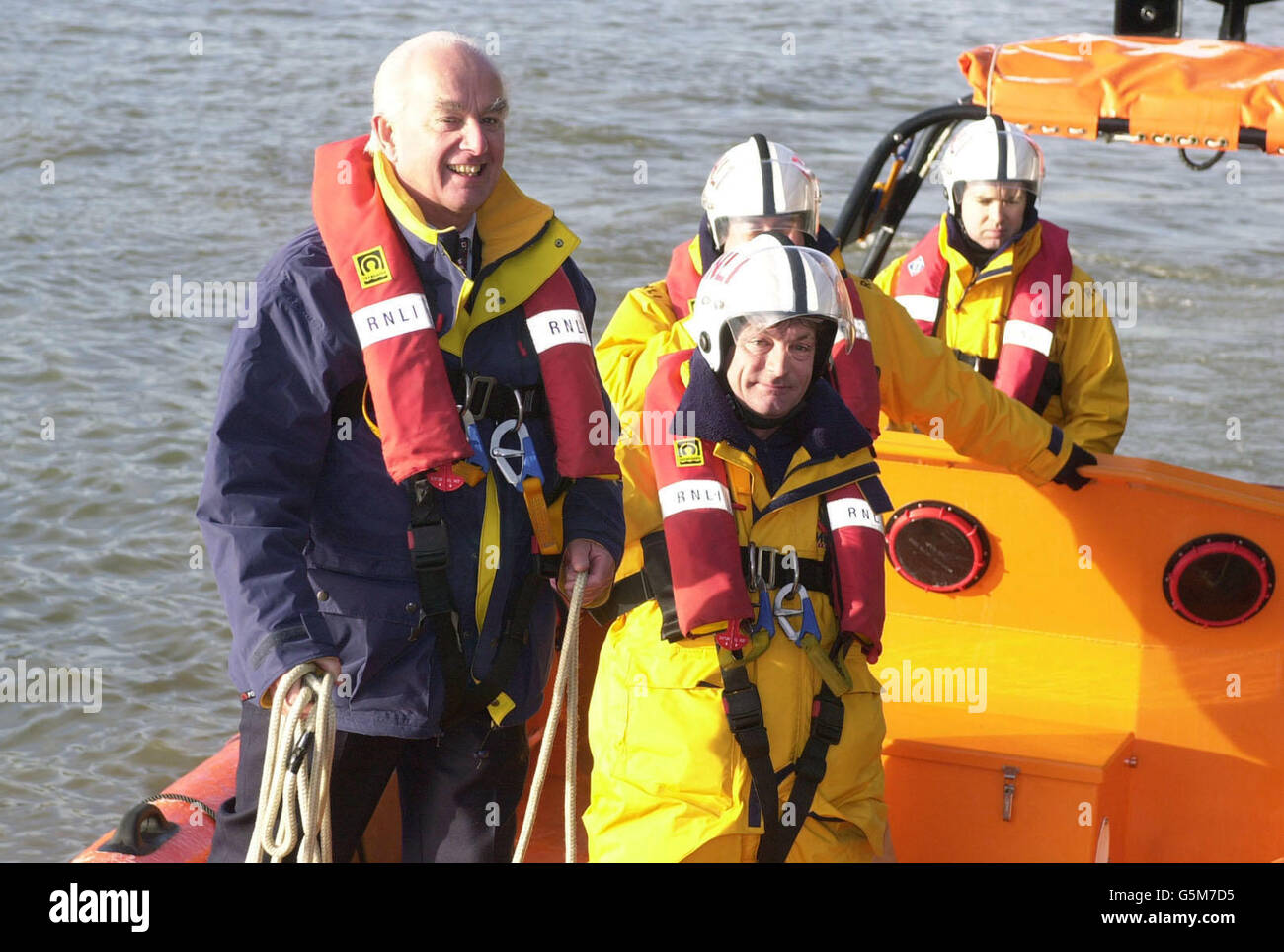 Four lifeboat stations became operational hi-res stock photography and ...