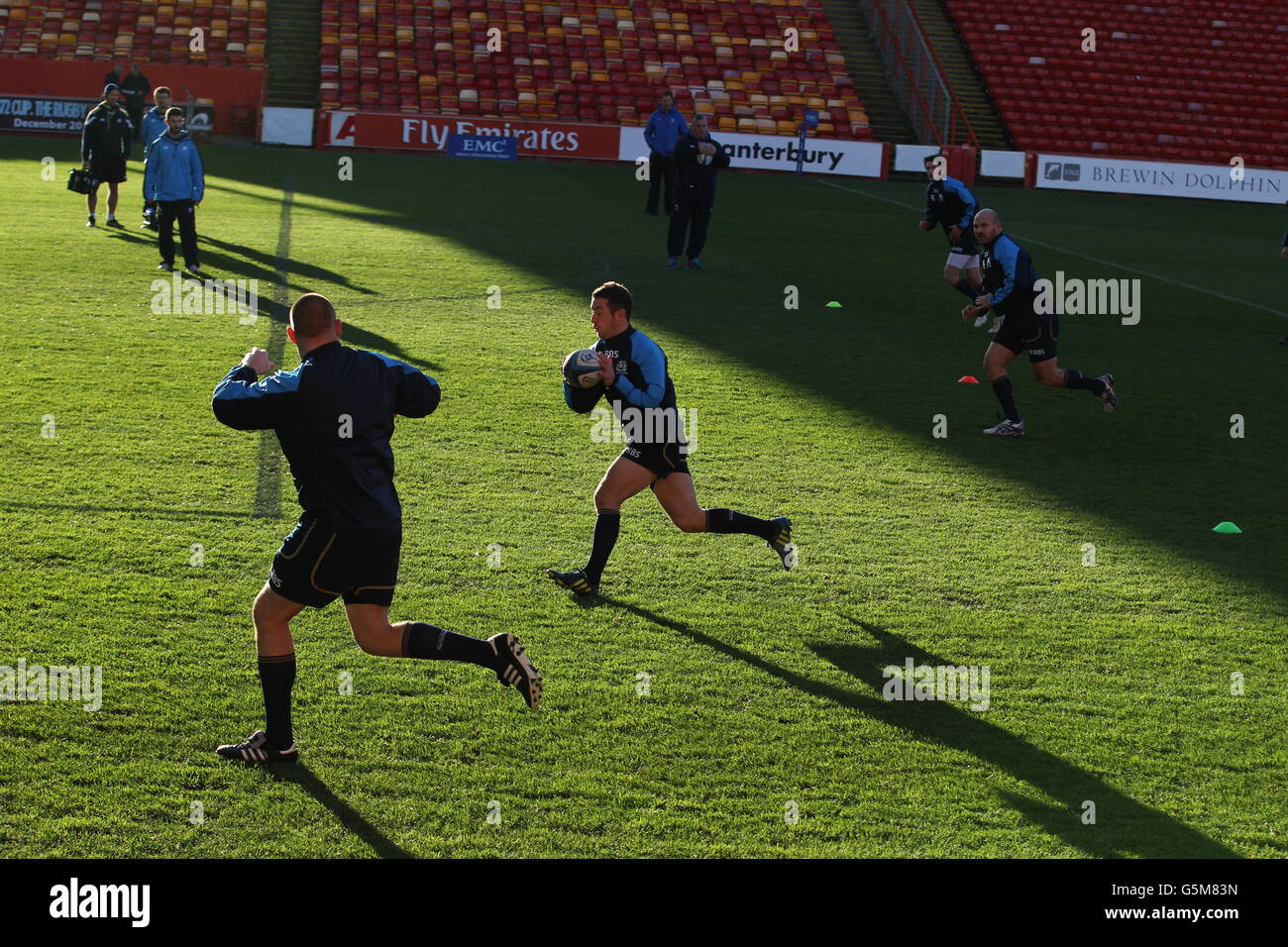 Rugby Union - Scotland Captains Run - Pittodrie Stadium Stock Photo - Alamy
