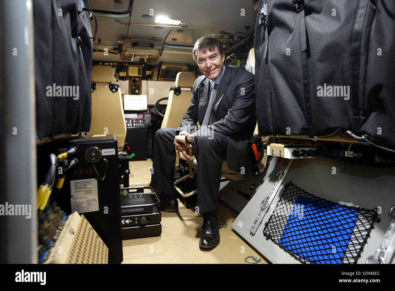 MoD Foxhound contract Stock Photo - Alamy