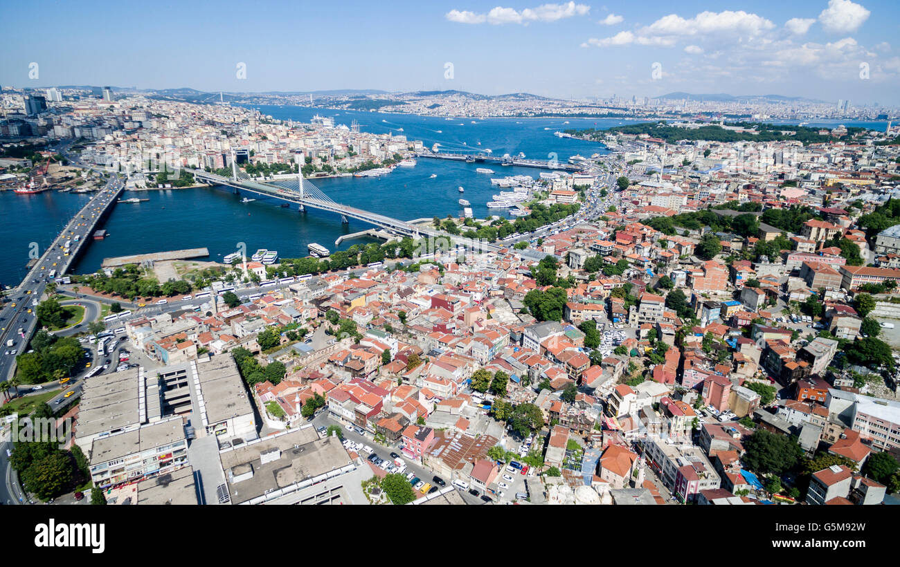Aerial view of Istanbul Stock Photo - Alamy