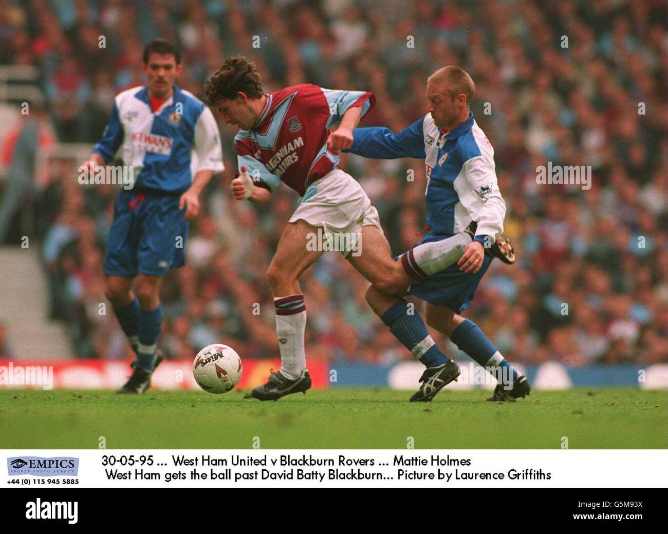 Blackburn rovers david batty hi-res stock photography and images - Alamy