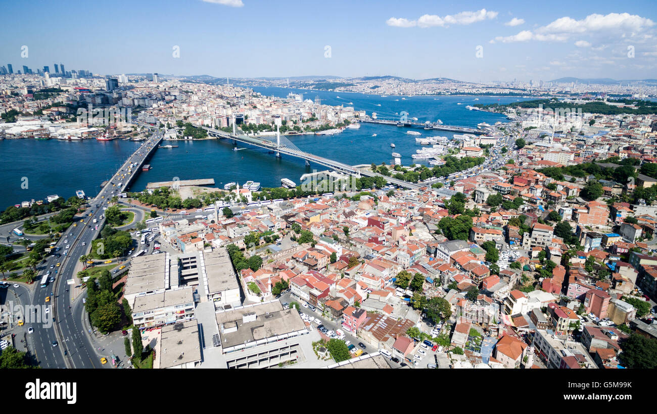 Aerial view of Istanbul Stock Photo - Alamy