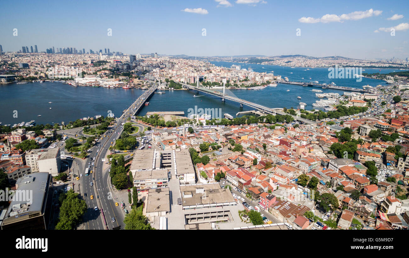 Aerial view of Istanbul Stock Photo - Alamy