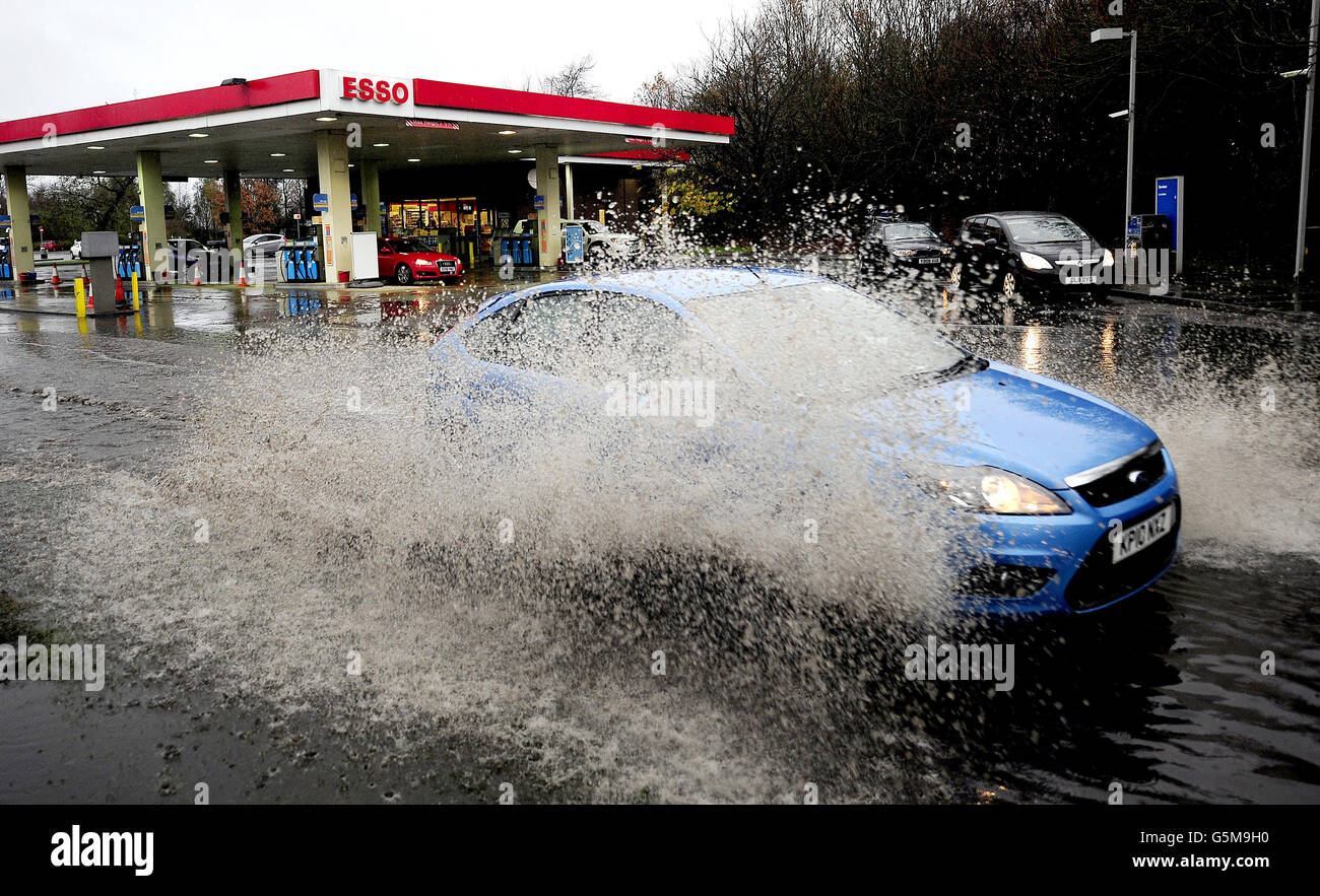 The A1 North bound between Catterick and Scotch Corner was closed ...