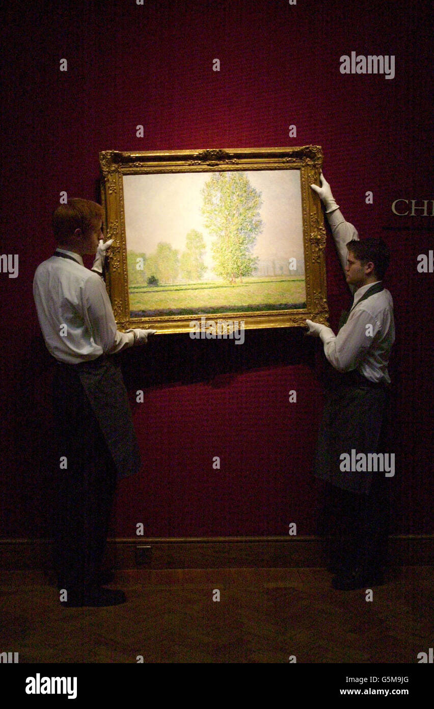 Christies porters adam farish left alan kemp hi-res stock photography ...