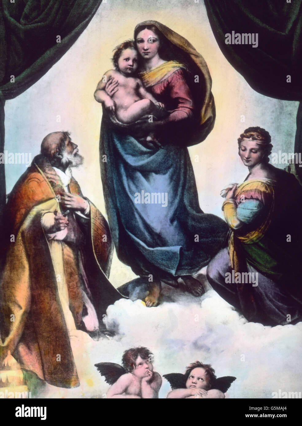 Heilige Jungfrau Mutter Maria. Holy Virgin Mary Stock Photo - Alamy