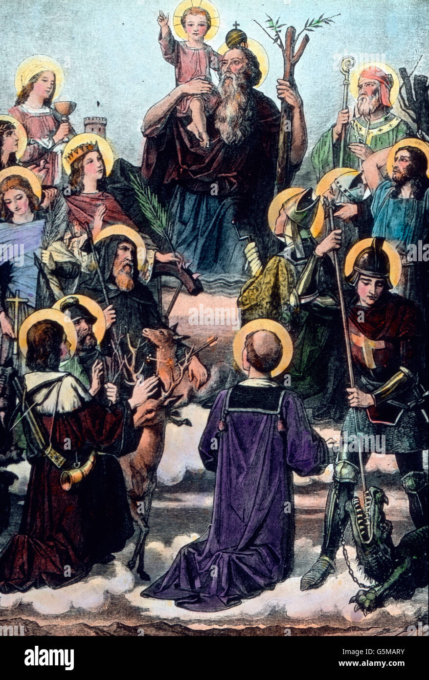 Veneration saints hi-res stock photography and images - Alamy