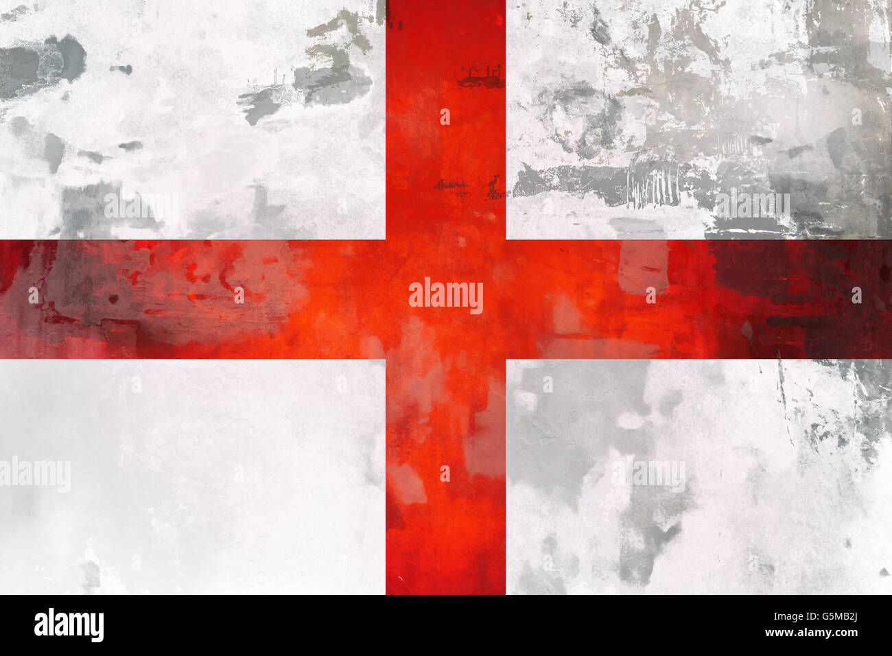 Distressed England English flag background Stock Photo - Alamy