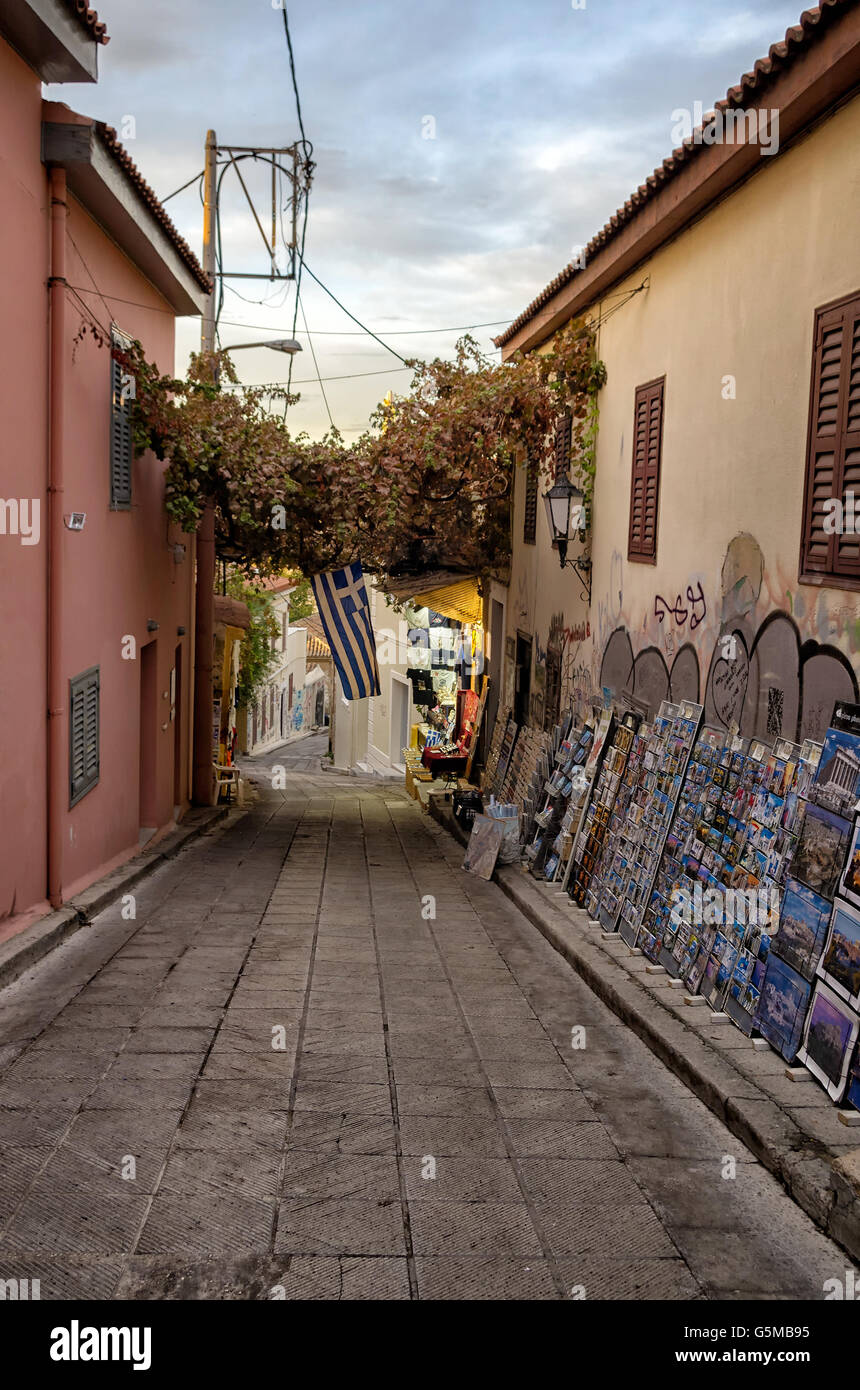 Souvenirs plaka greece hi-res stock photography and images - Alamy