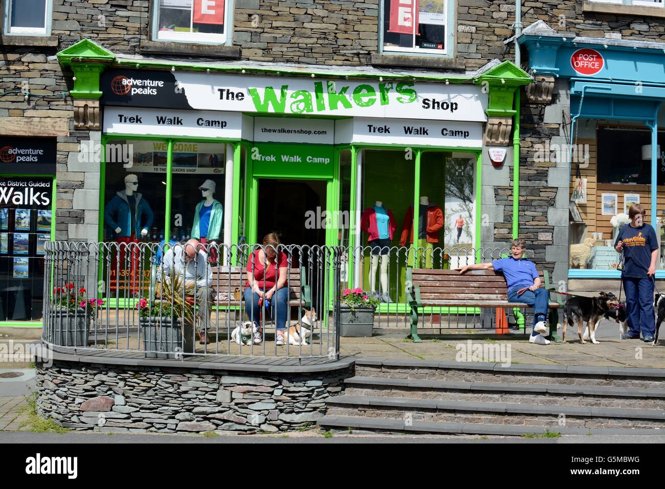 The Walkers Shop Stock Photo - Alamy