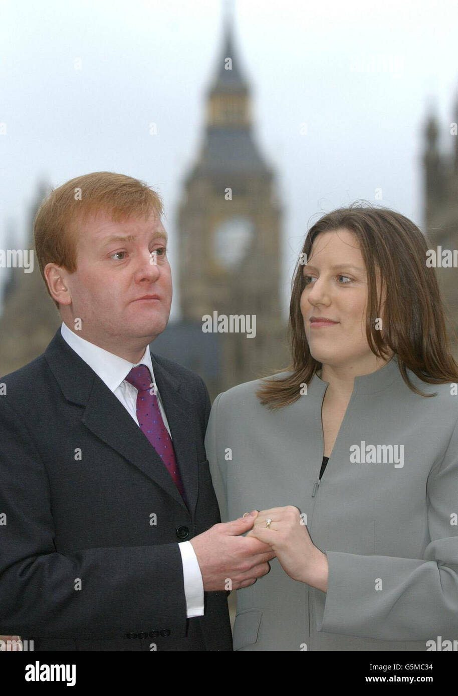 Leader of the Liberal Democrat Party, Charles Kennedy, 42, pictured ...