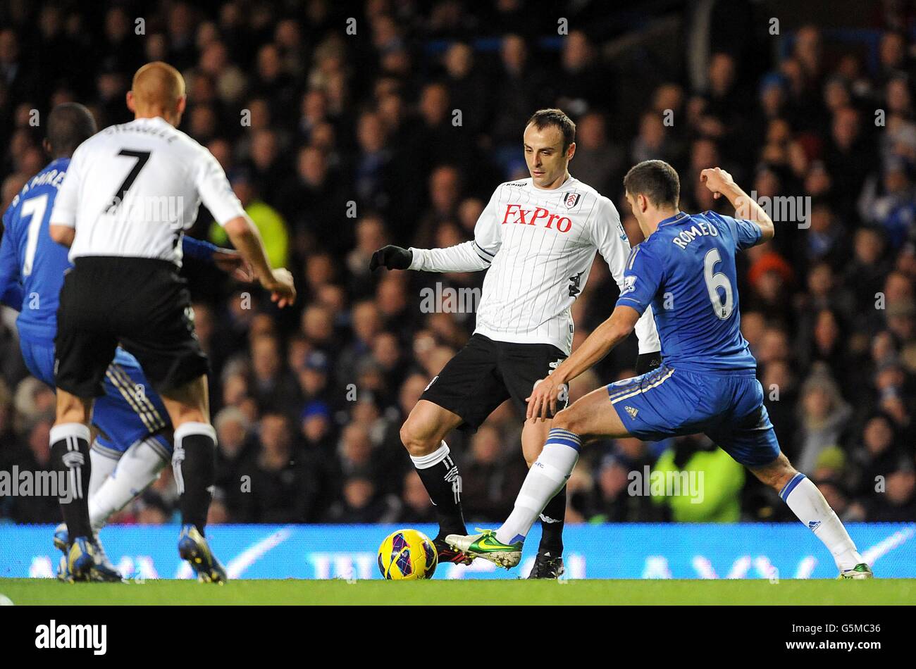 Soccer - Barclays Premier League - Chelsea v Fulham - Stamford Bridge. Chelsea's Oriol Romeu ...
