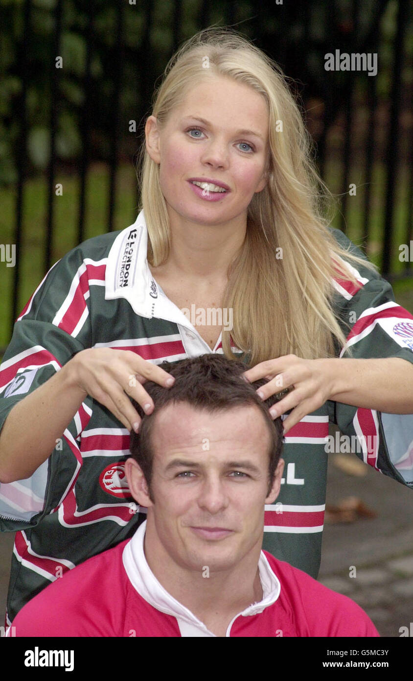 British Lions, England and Leicester Tigers Rugby Union Player Austin ...