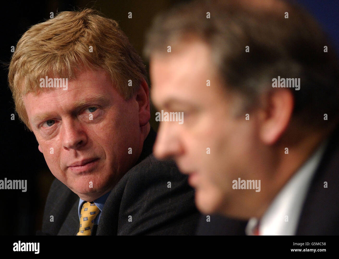 Professor Roger Boyle National Director for Heart Disease (left) and ...