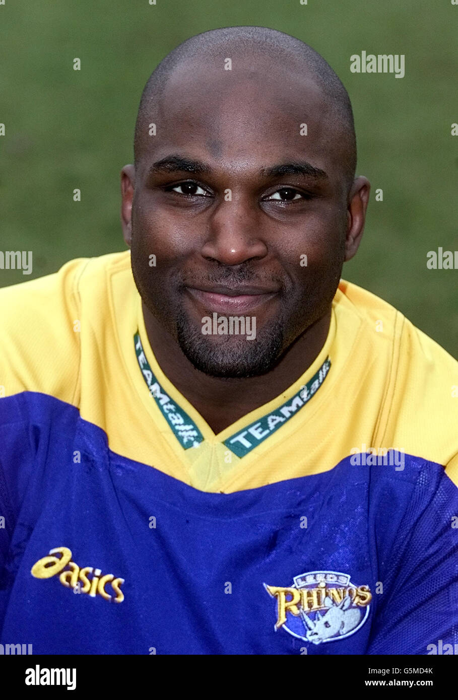 Leeds rhinoss darren fleary team photocall hi-res stock photography and ...