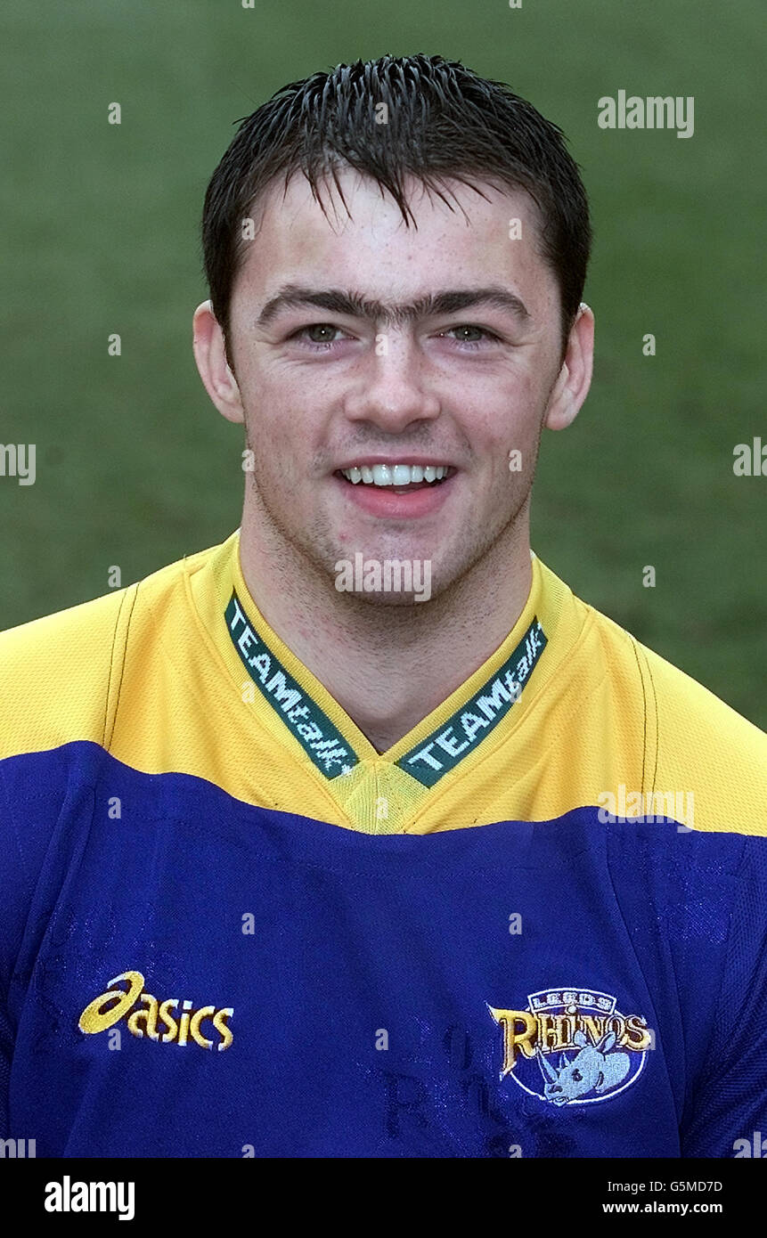 Leeds Rhinos's Jason Netherton during their team photocall at ...