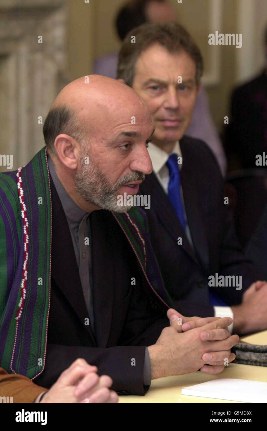 Hamid Karzai Visit Stock Photo - Alamy