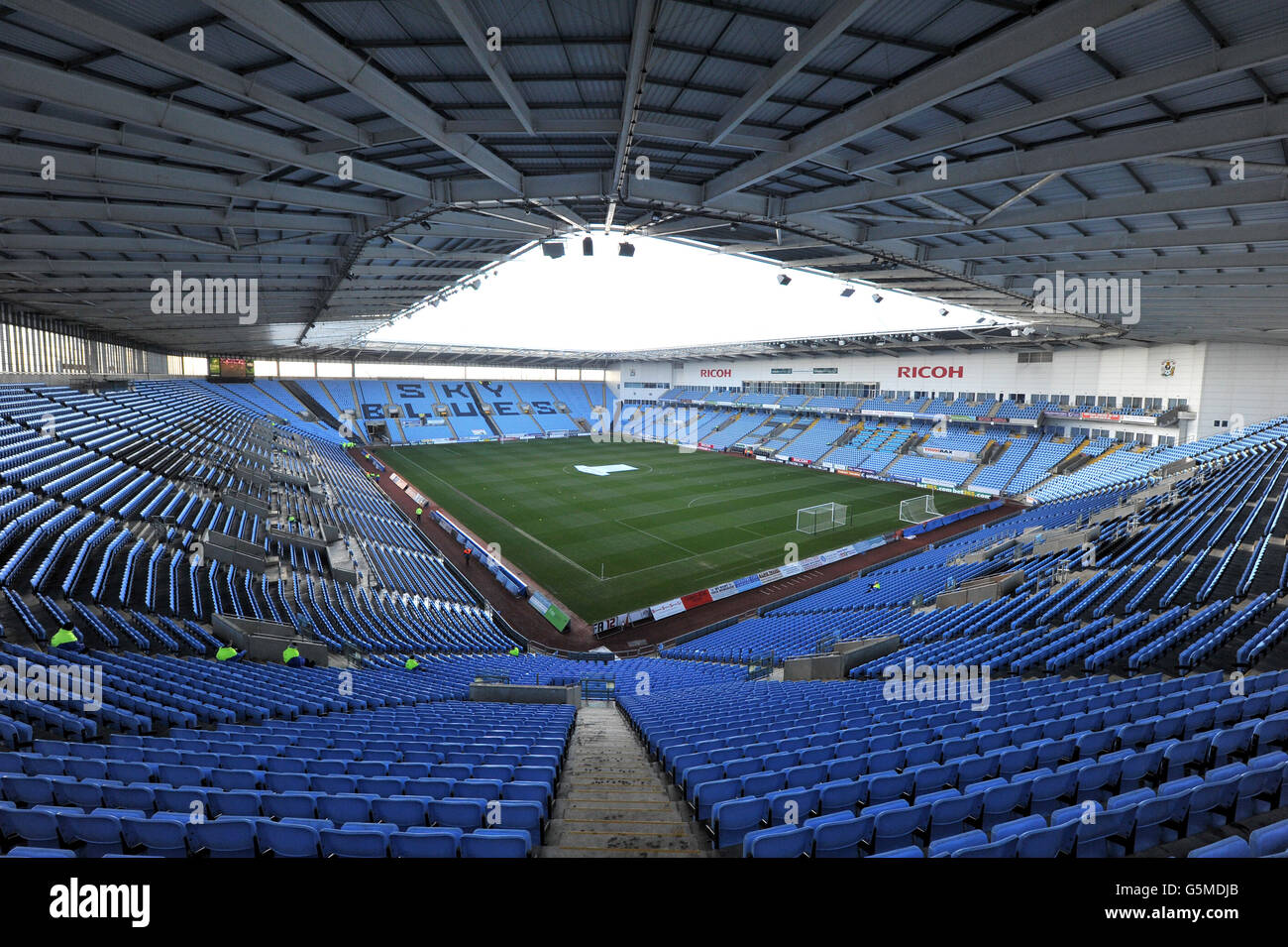 Soccer - FA Cup - Second Round - Coventry City v Morcambe - Ricoh Arena. A general view of the ...