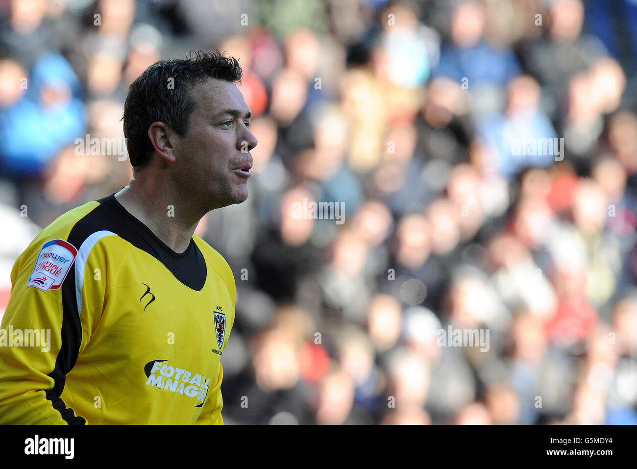 Afc wimbledon goalkeeper neil sullivan hi-res stock photography and ...