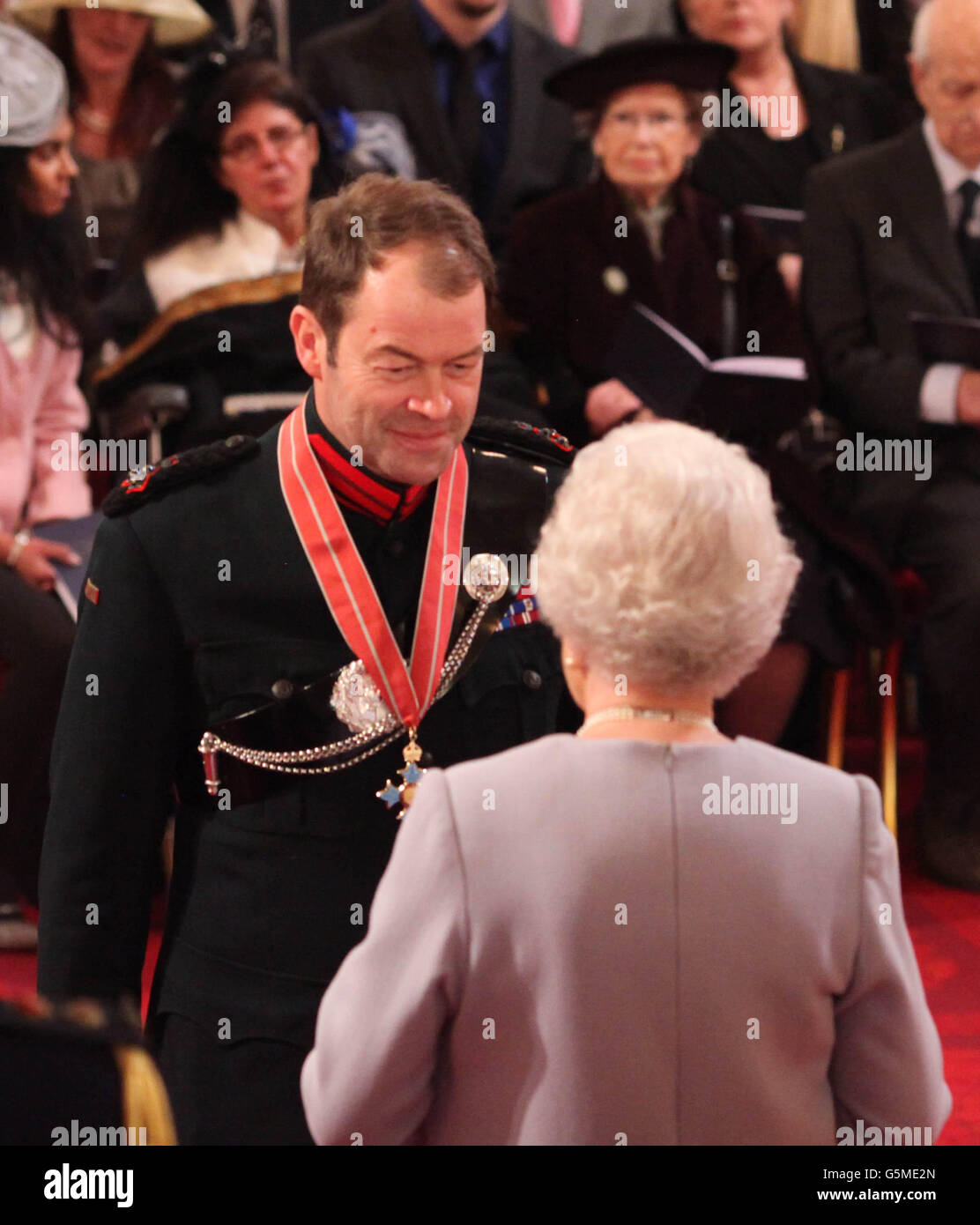 Brigadier Patrick Sanders is made a Commander of the British Empire ...