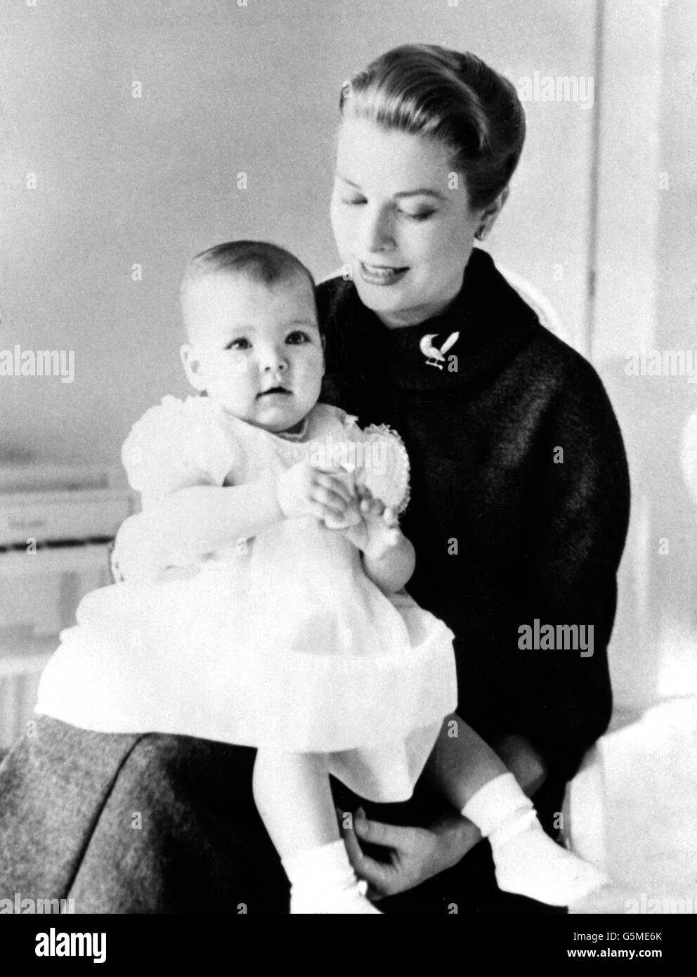 Royalty - Grace Kelly - Princess Caroline of Monaco with her mother ...