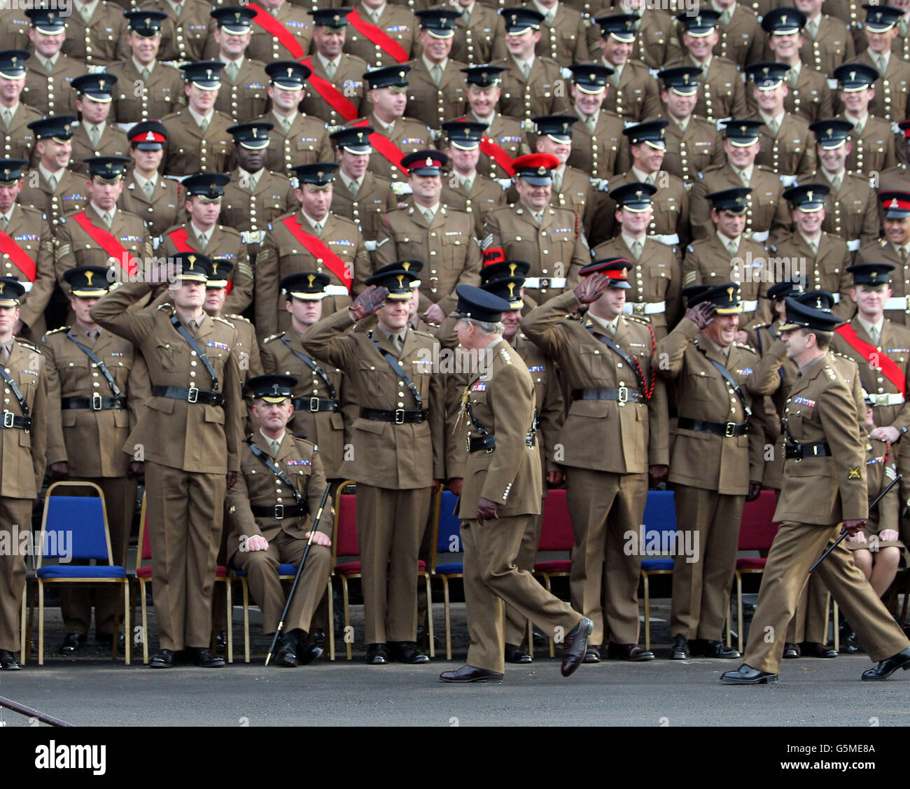 1st Battalion Welsh Guards homecoming Stock Photo - Alamy