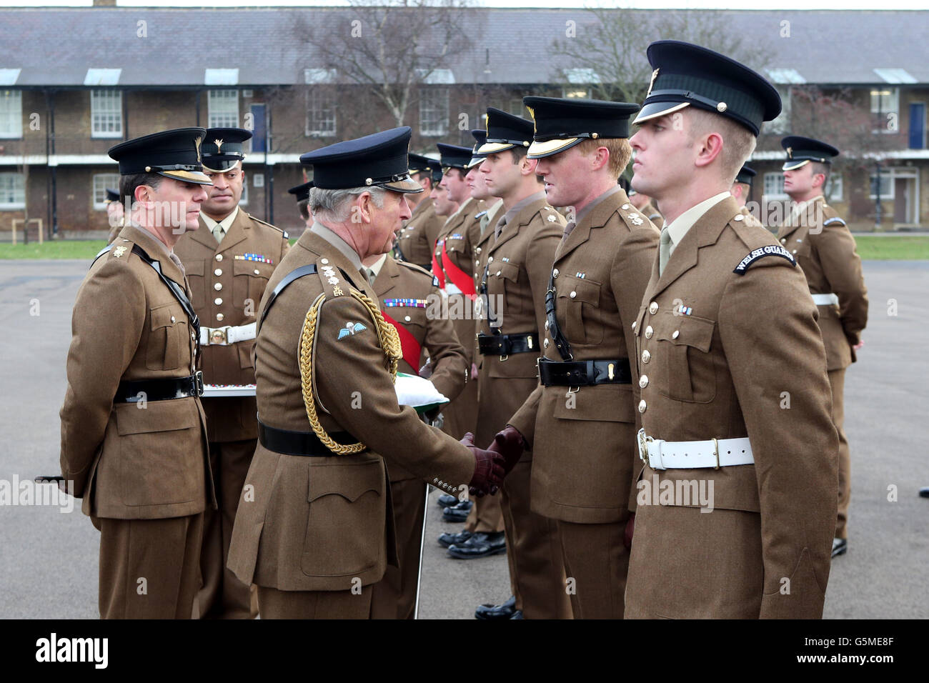 1st Battalion Welsh Guards homecoming Stock Photo - Alamy