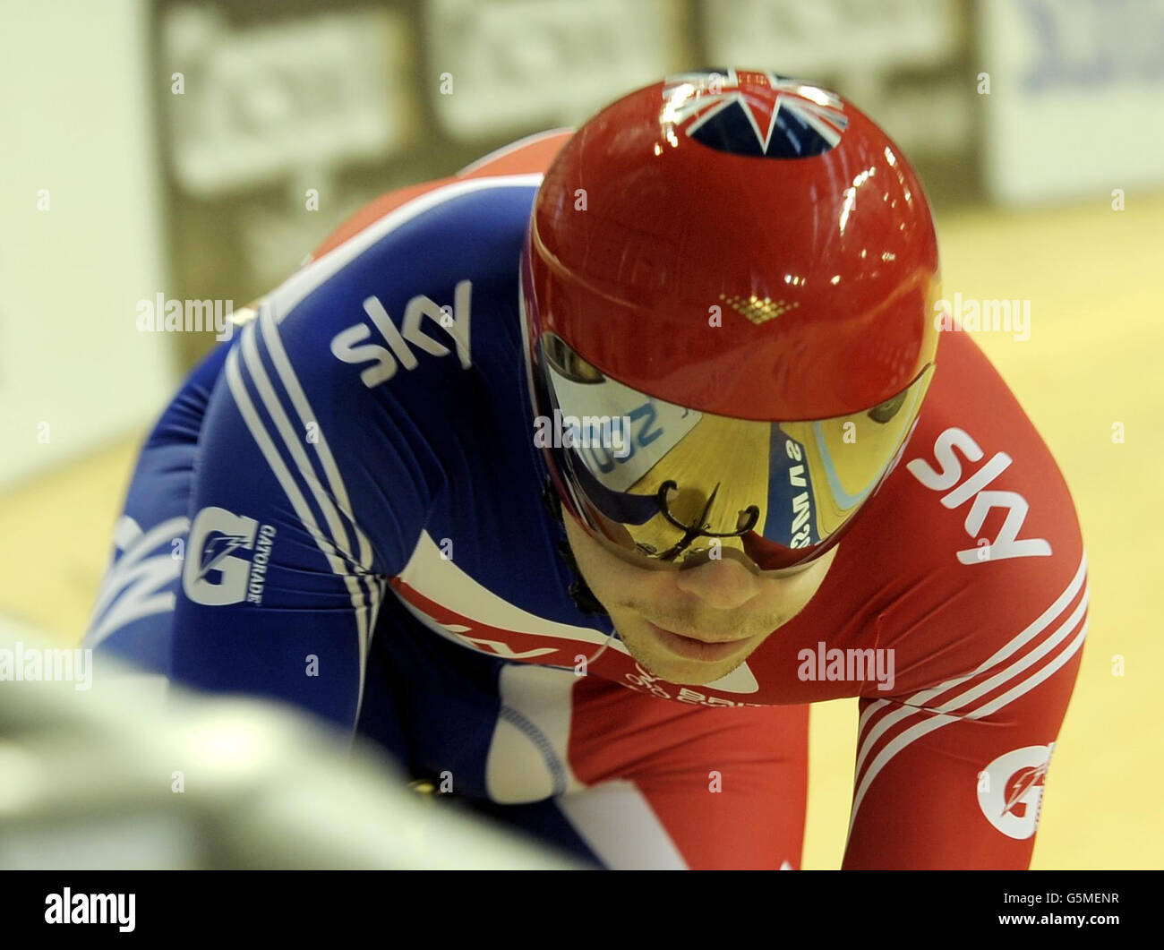 Great Britain's Philip Hindes in the Men's Sprint Qualifying during the ...