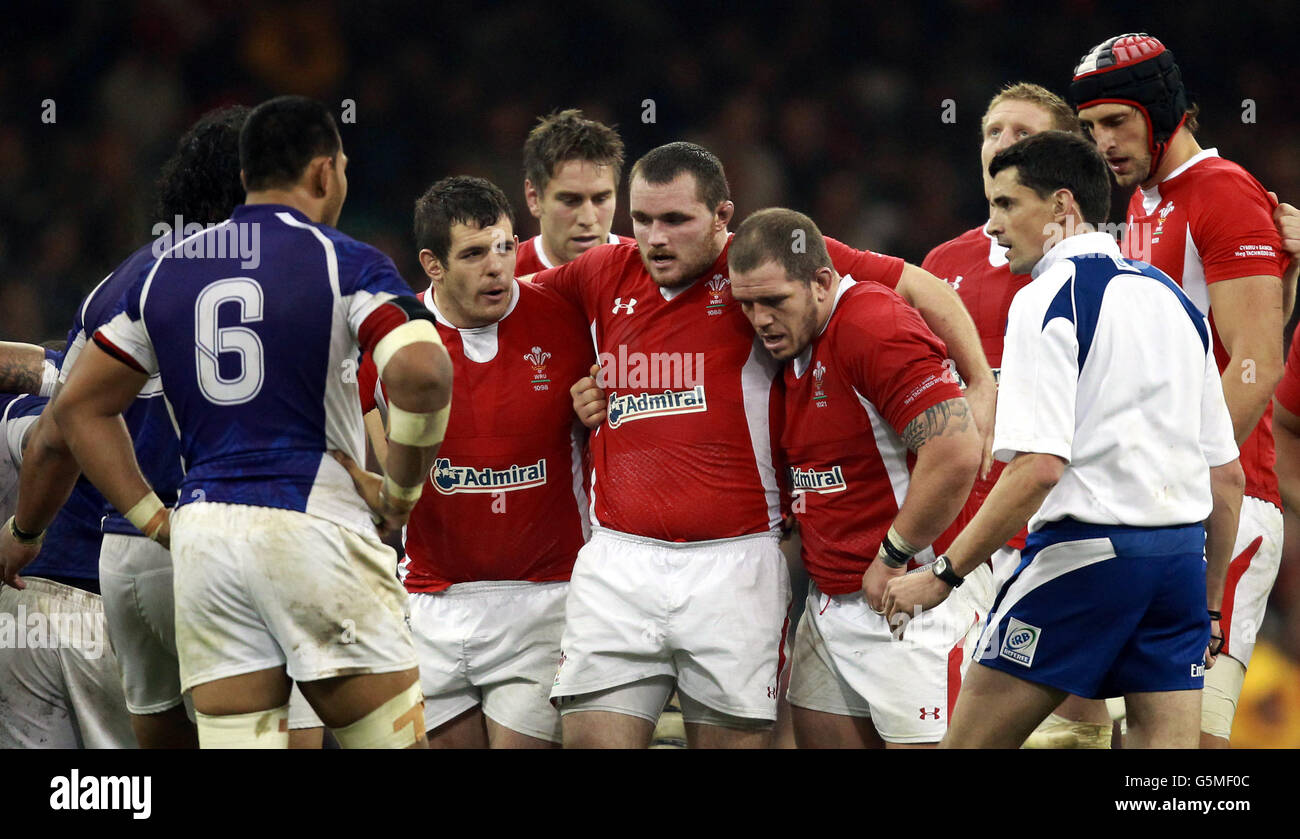 Ken owens paul james mens dove series match millennium stadium hi-res ...