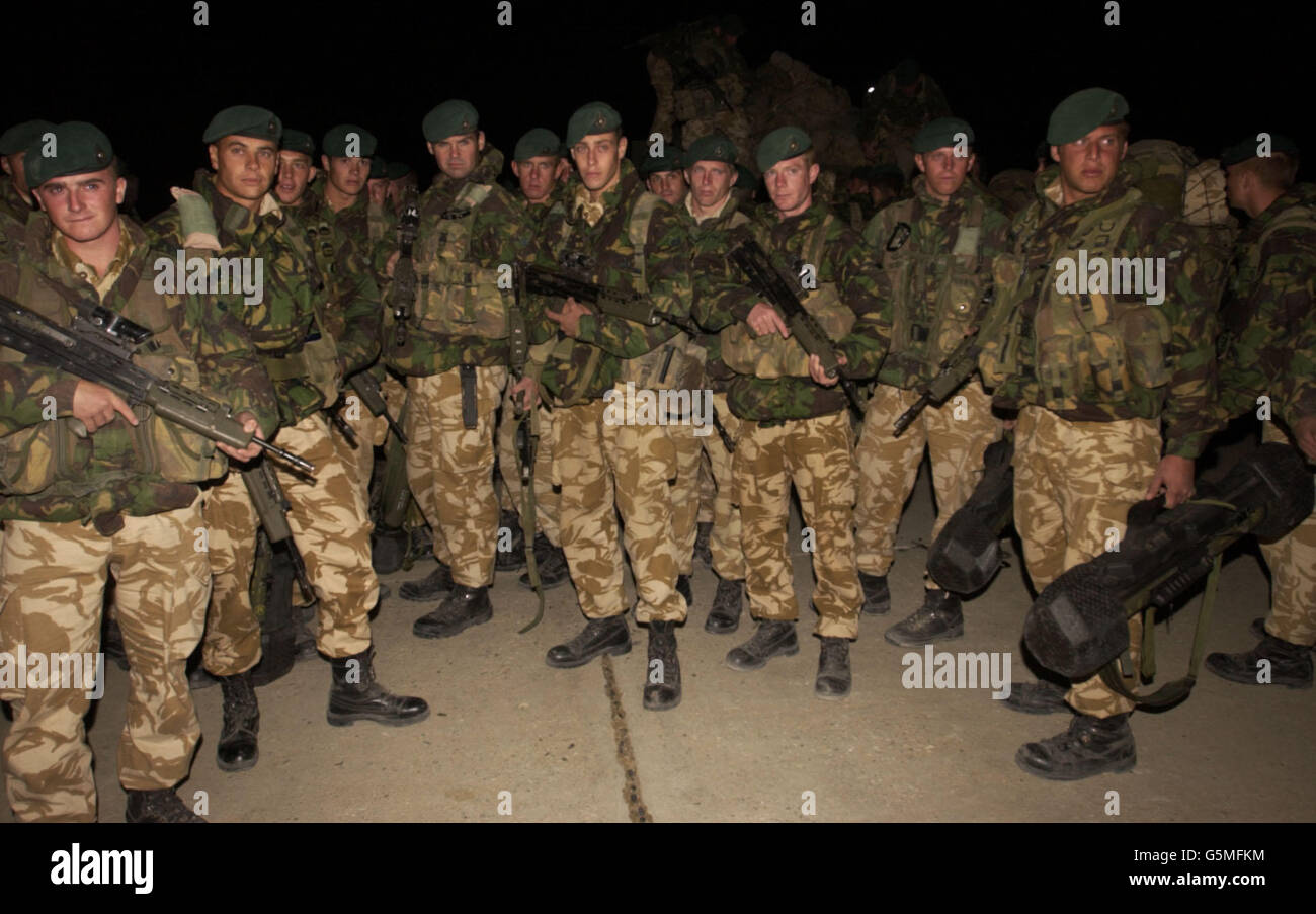 Royal Marines of 40 Commando Stock Photo - Alamy