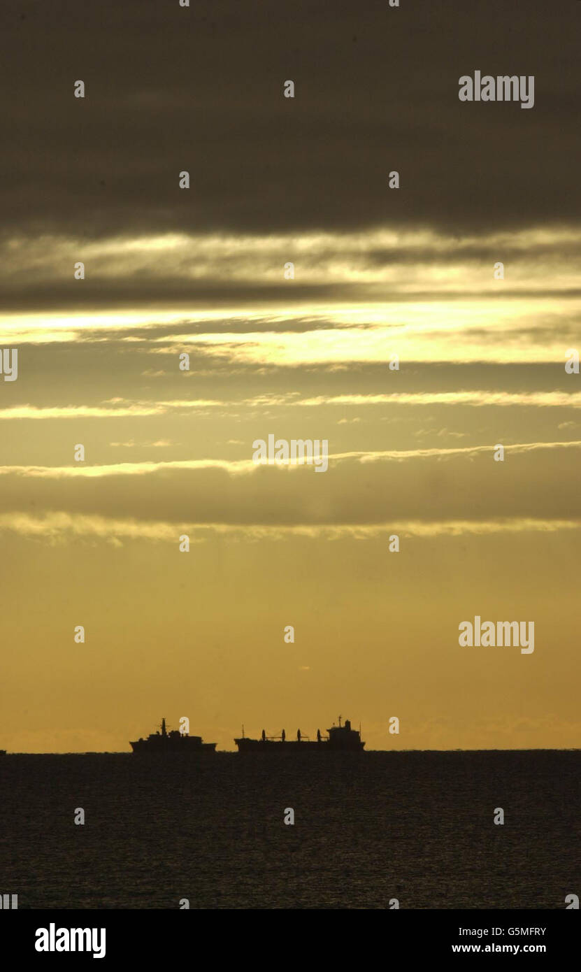 MV Nisha (right Stock Photo - Alamy