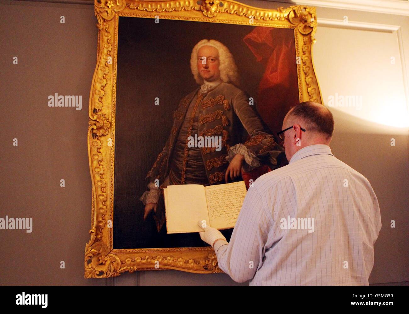 Handel portrait london hi-res stock photography and images - Alamy
